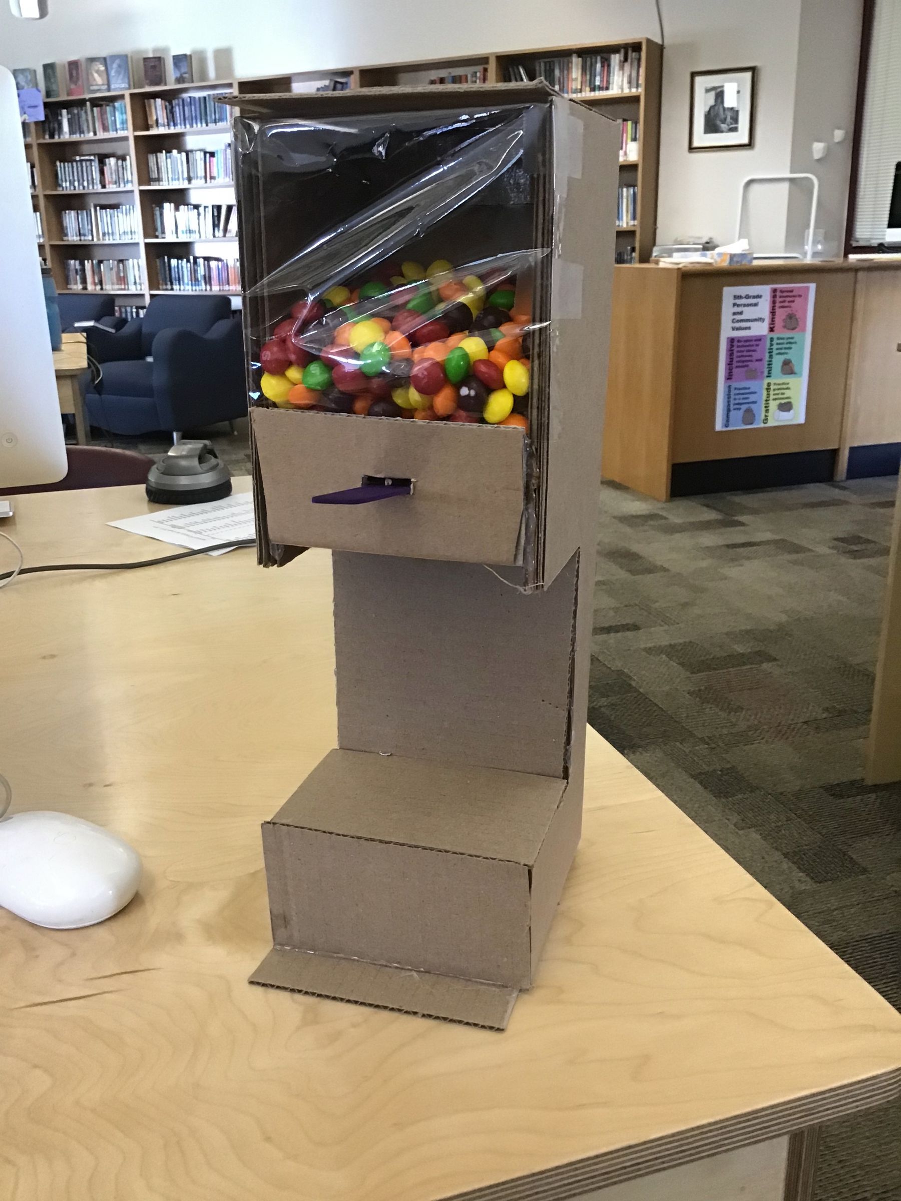 A Cardboard Candy Dispenser : 4 Steps - Instructables