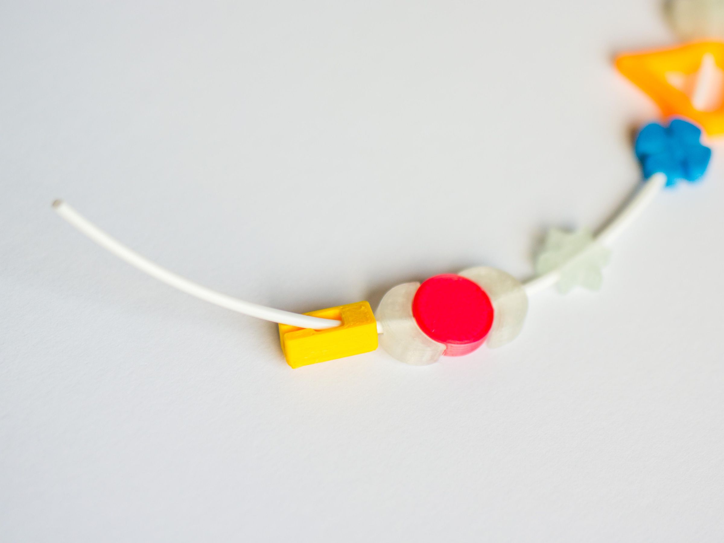 Kids Necklace Bracelet Beads Pearls DIY Jewelry 100% FDM! : 3 Steps ...