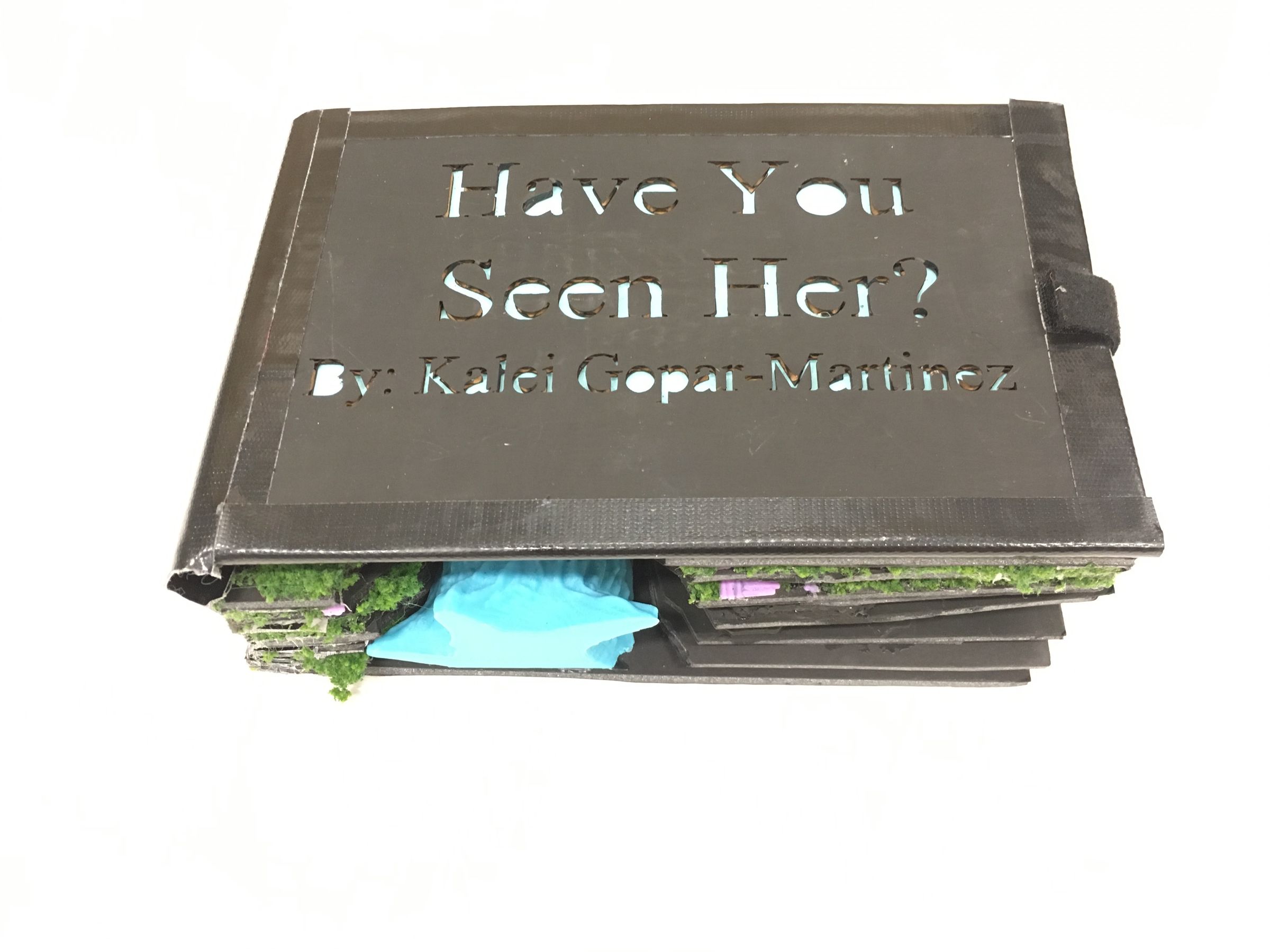 Tactile Book (Have You Seen Her?) : 8 Steps (with Pictures) - Instructables