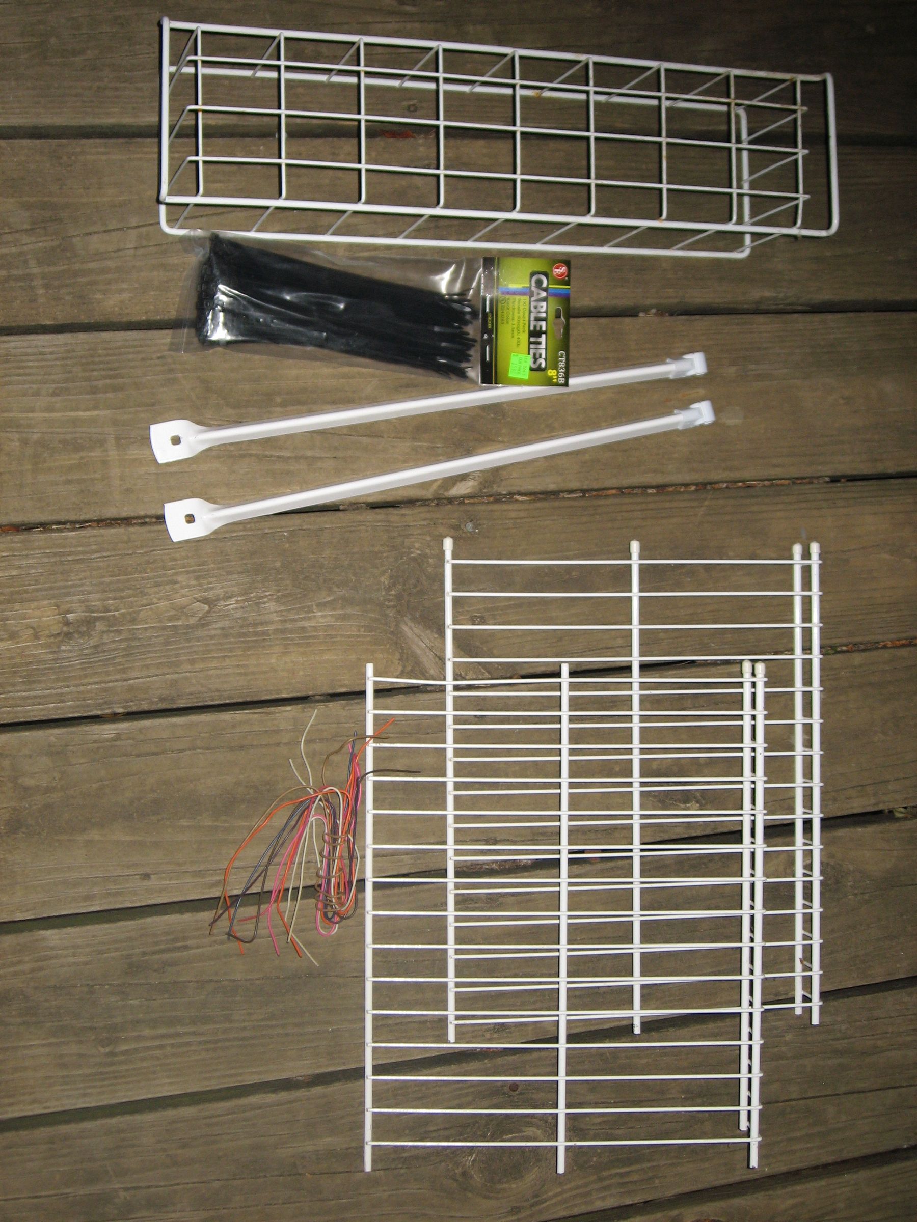 Make a Rear Bike Rack From Scavenged Kitchen Materials : 5 Steps ...