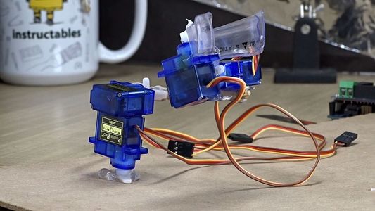 Simple Mimicking Robot Arm Using Arduino : 8 Steps (with Pictures ...