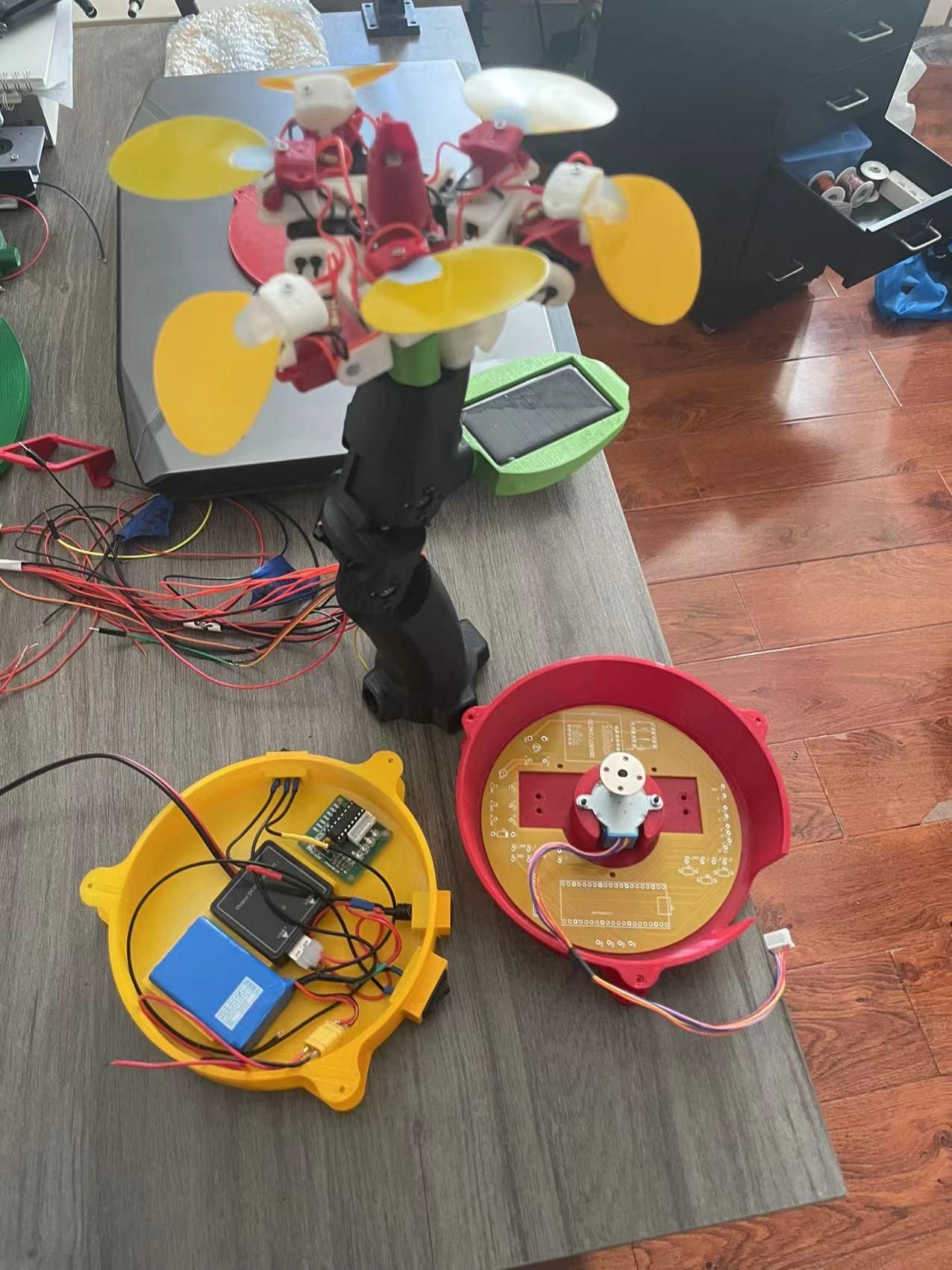 Solar Powered Mechanical Light Sensitive Flower : 13 Steps (with ...