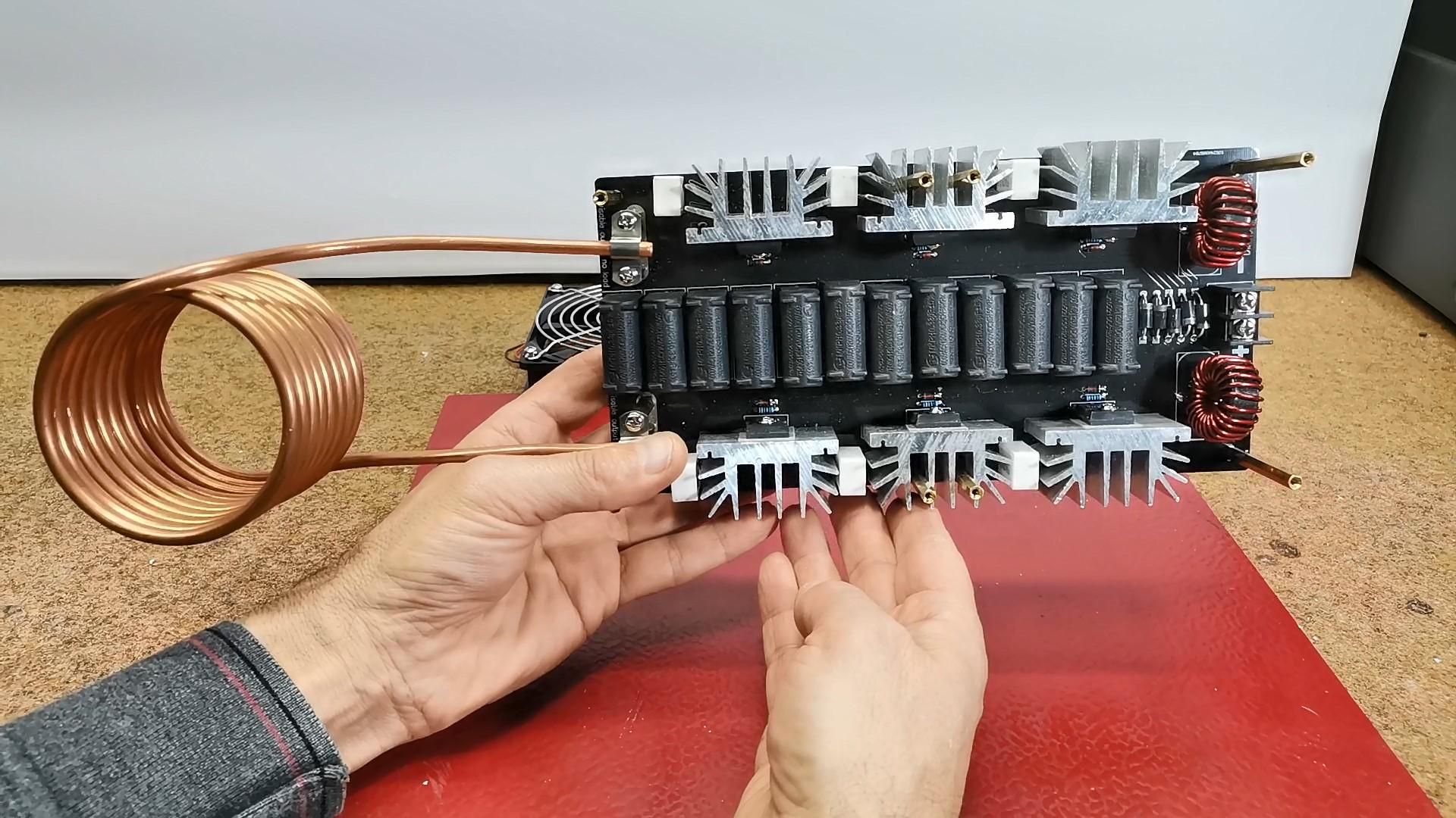 Testing 2500W Large Induction Heater : 5 Steps (with Pictures ...