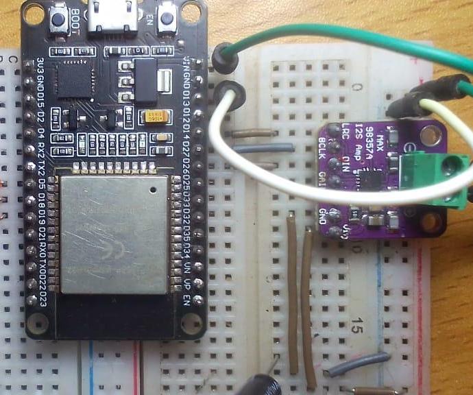 Diy Bluetooth Speaker Using Esp32 With Controls 9 Steps Instructables