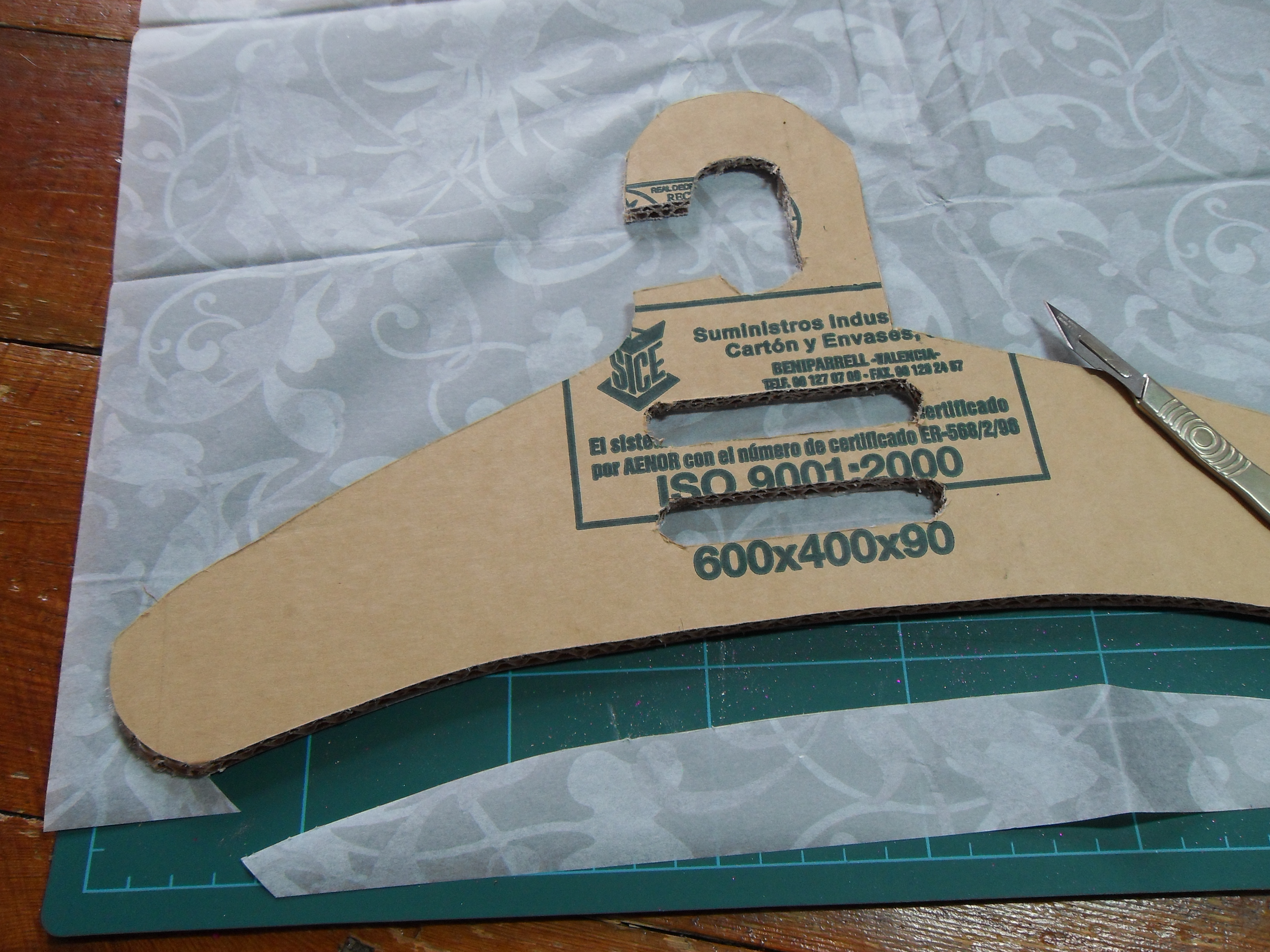 Stylish Cardboard Clothes Hangers : 5 Steps (with Pictures) - Instructables