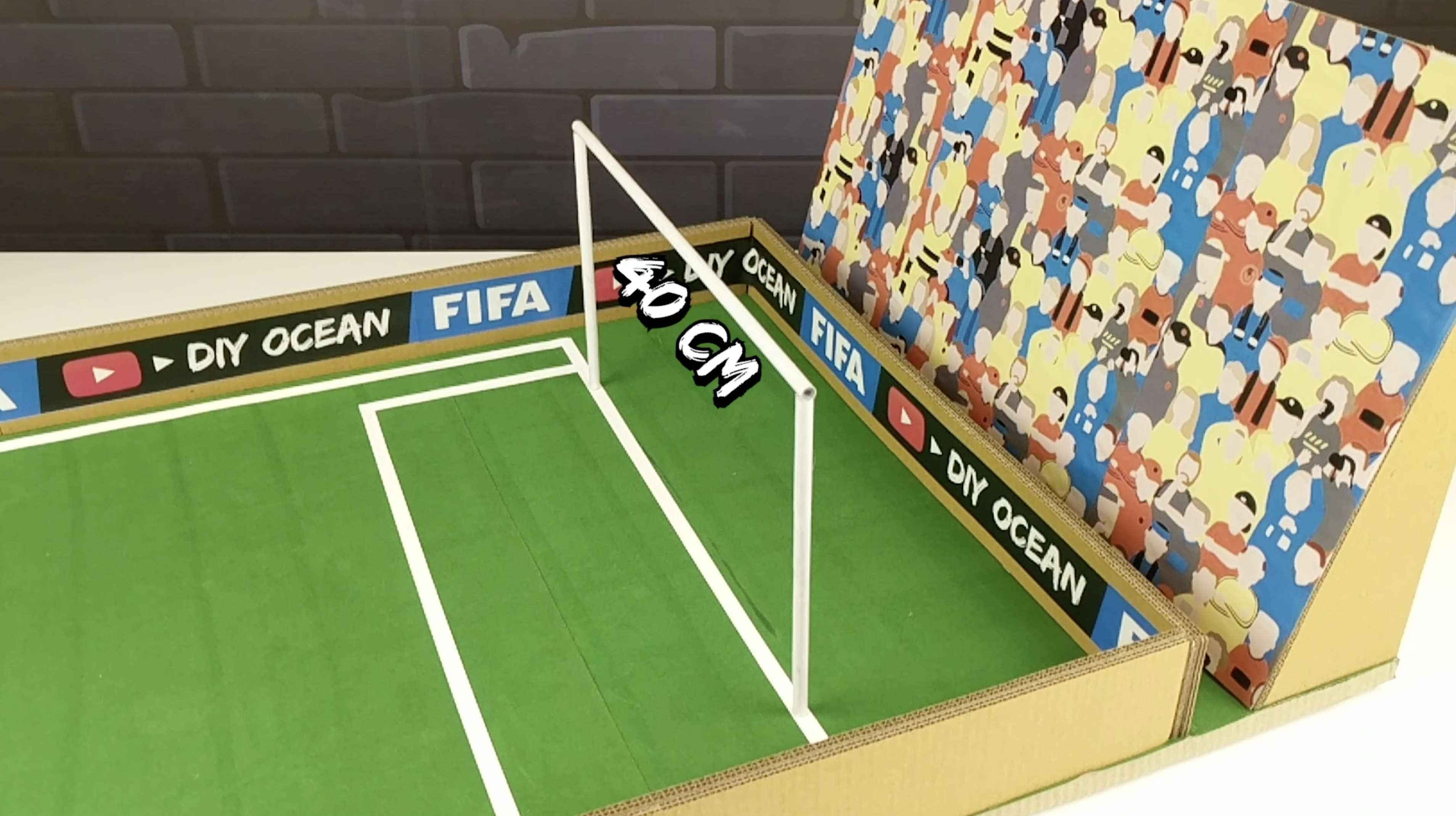 How to Make FIFA Penalty Football Board GAME From Cardboard DIY at HOME ...