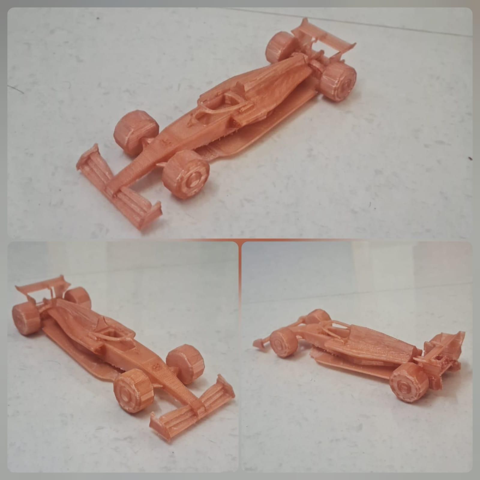 A F1 Car (Formula One) Model in Autodesk Fusion 360 for 3D Printing ...