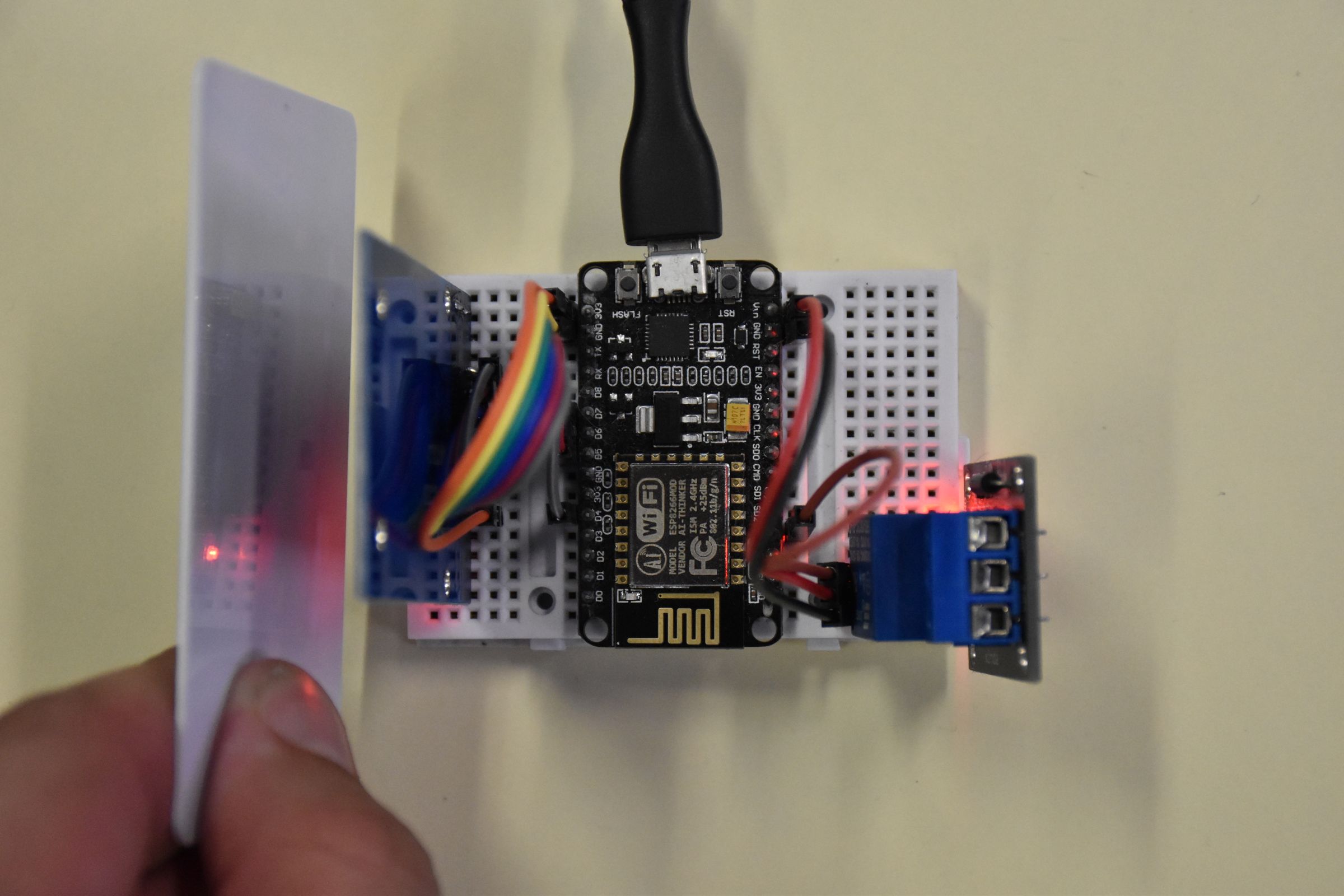 Wireless RFID Door Lock Using Nodemcu : 9 Steps (with Pictures ...