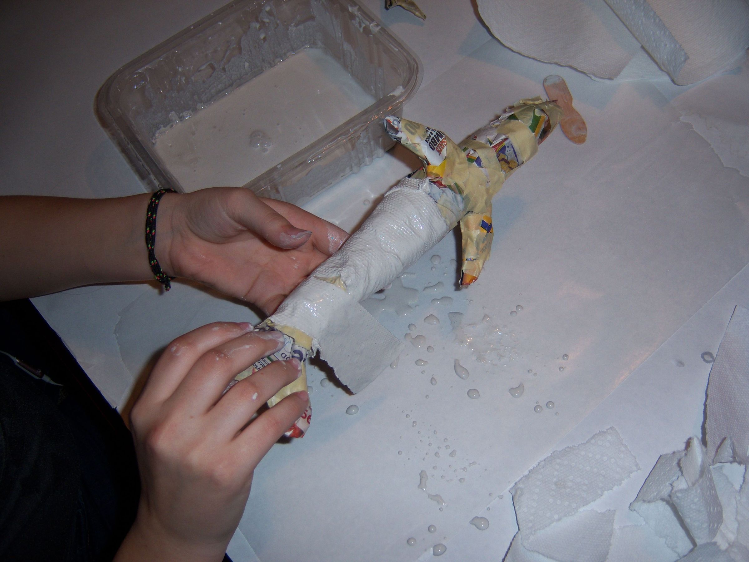 Plaster Models for School Project ("Plaster- Mache") : 7 Steps ...