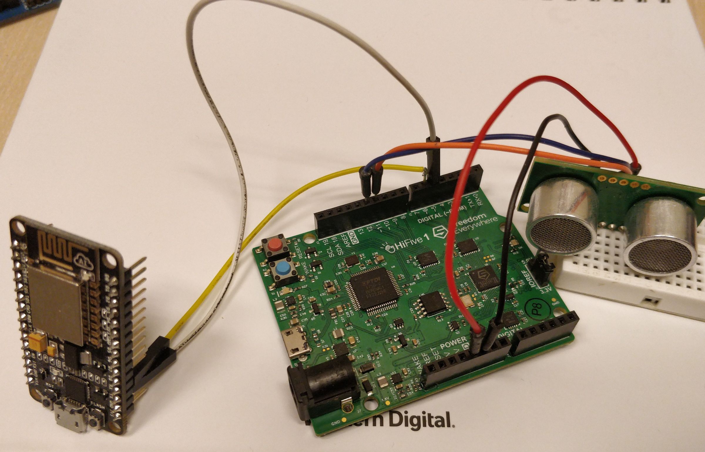 HiFive1 Arduino Intruder Detection With MQTT Alerts Using ESP32 or ...