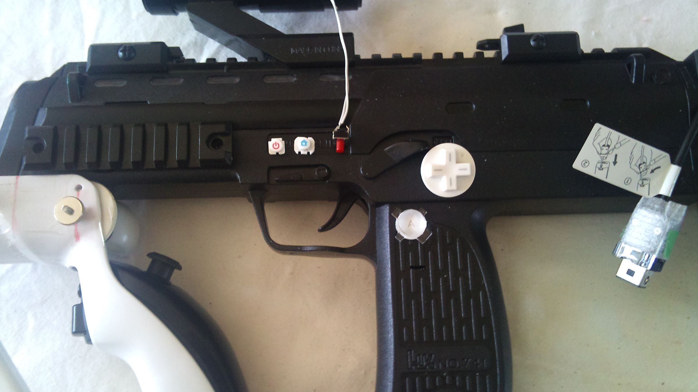 DIY Wii Gun G36C VK : 7 Steps - Instructables