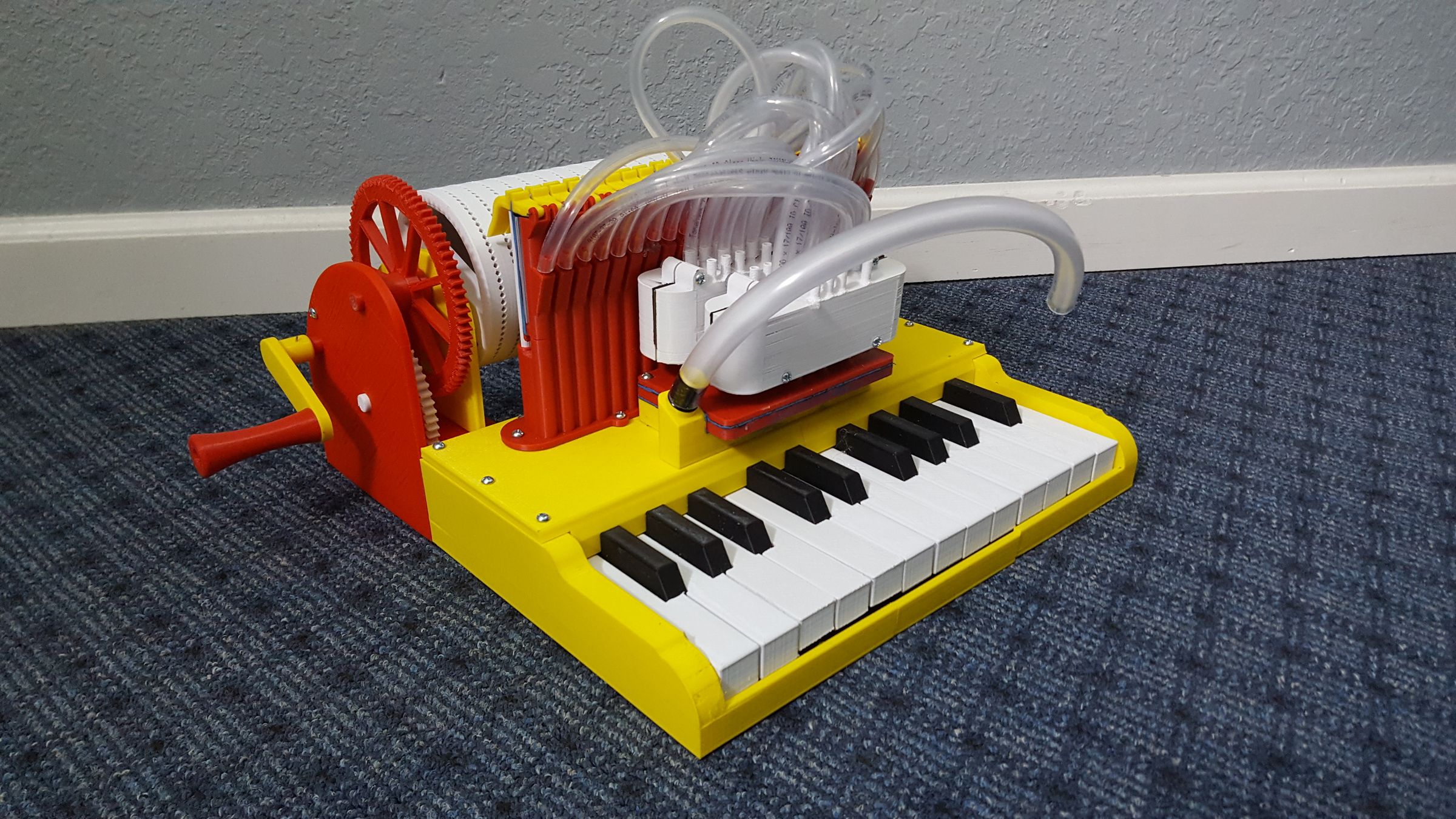 Crank-Powered, Music Roll Organ : 13 Steps (with Pictures) - Instructables