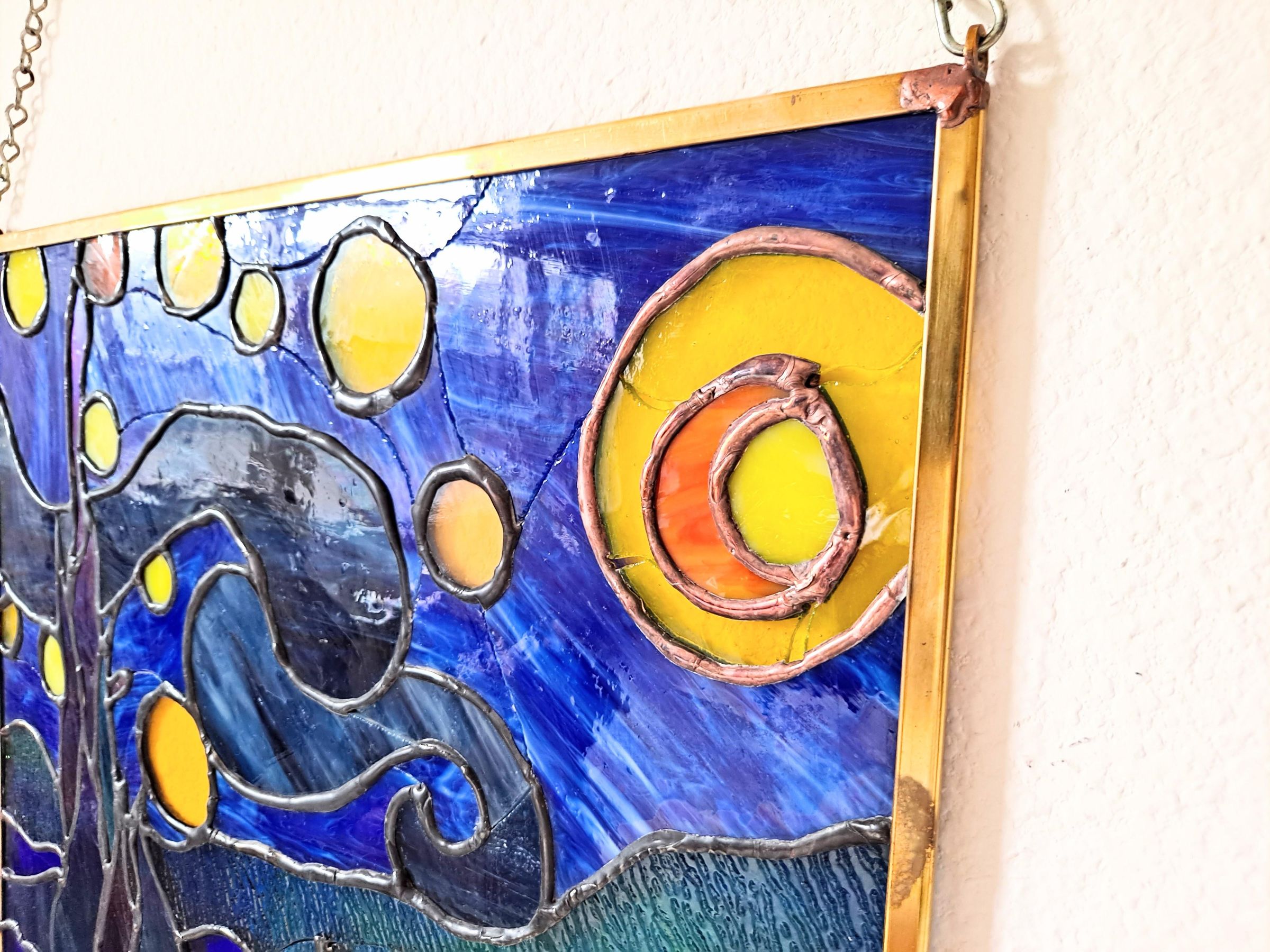 Starry Night Stained Glass : 9 Steps (with Pictures) - Instructables