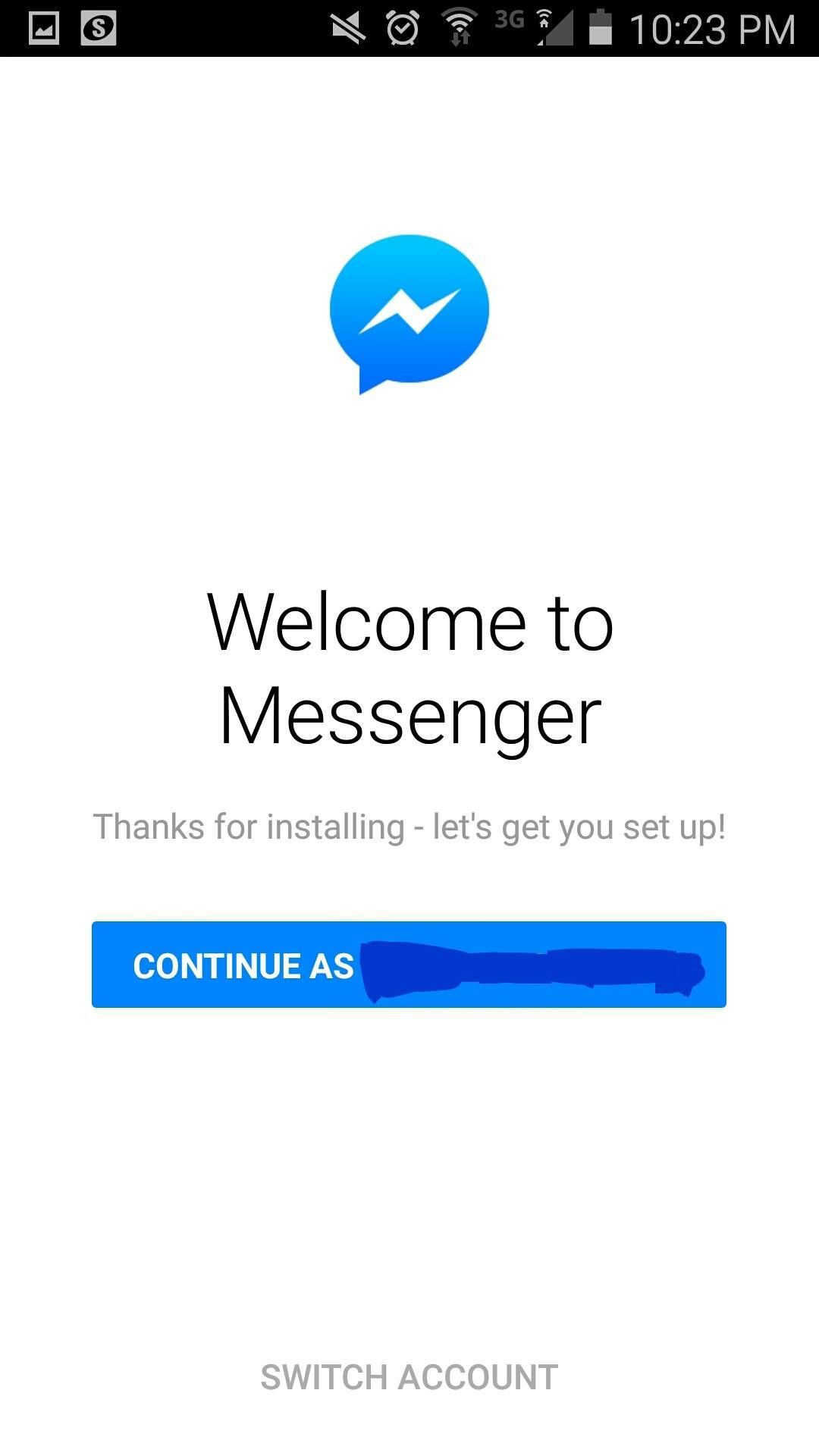 How to Log Out of the Facebook Messenger App for Android : 3 Steps ...