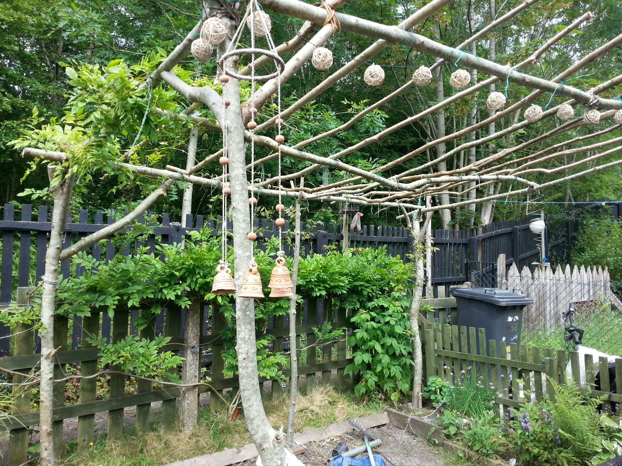 Rustic Pergola : 12 Steps (with Pictures) - Instructables