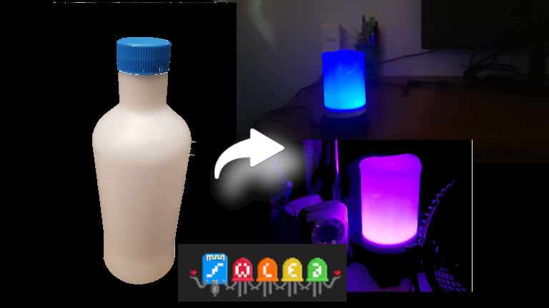 LED Diffuser From Plastic Bottle or Milk Bottle : 7 Steps (with ...