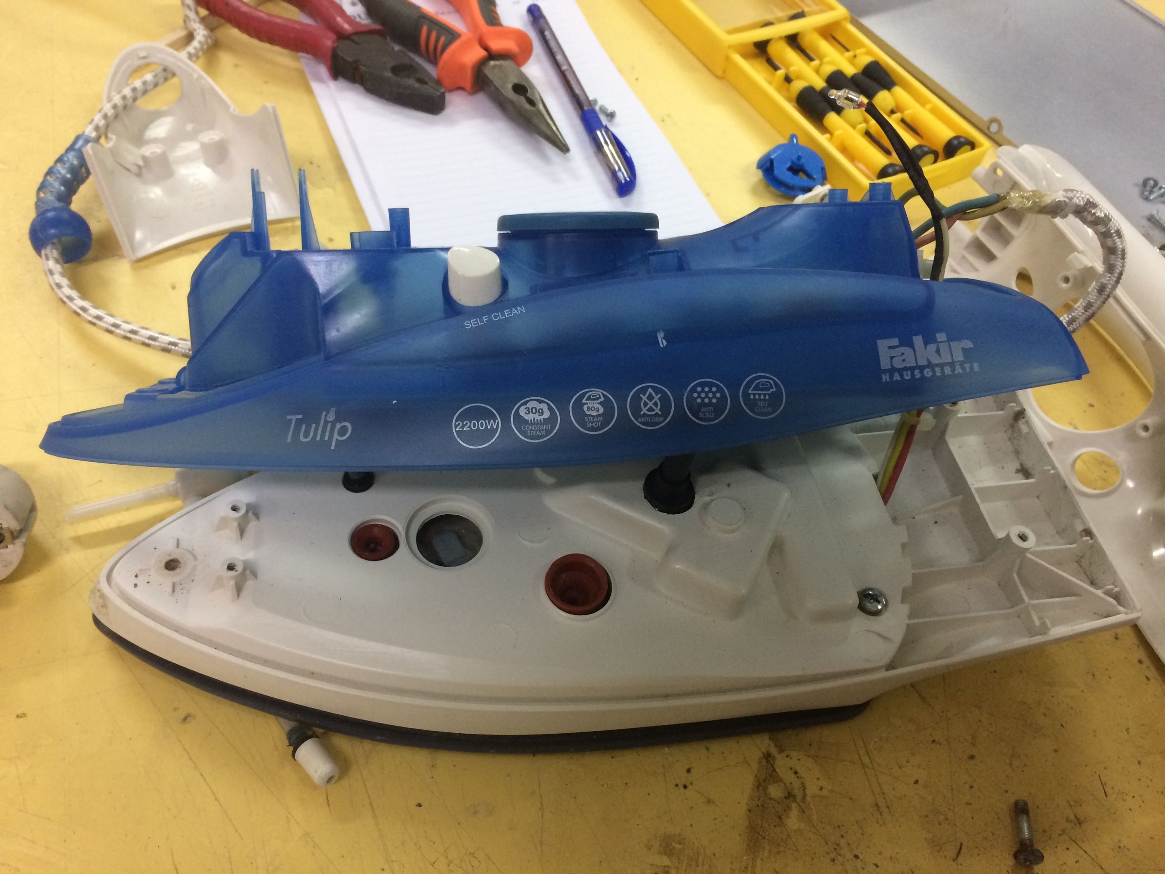 Iron Disassembly : 5 Steps - Instructables