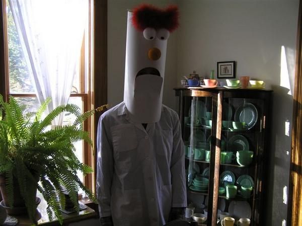 Beaker Muppets Halloween Costume (with Pictures) - Instructables