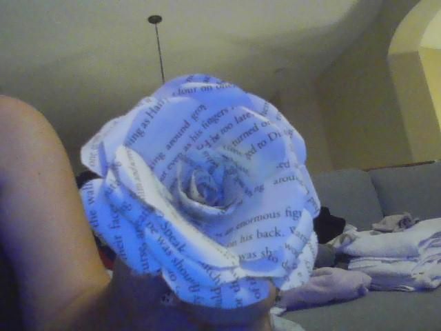 Book Page Roses : 5 Steps (with Pictures) - Instructables