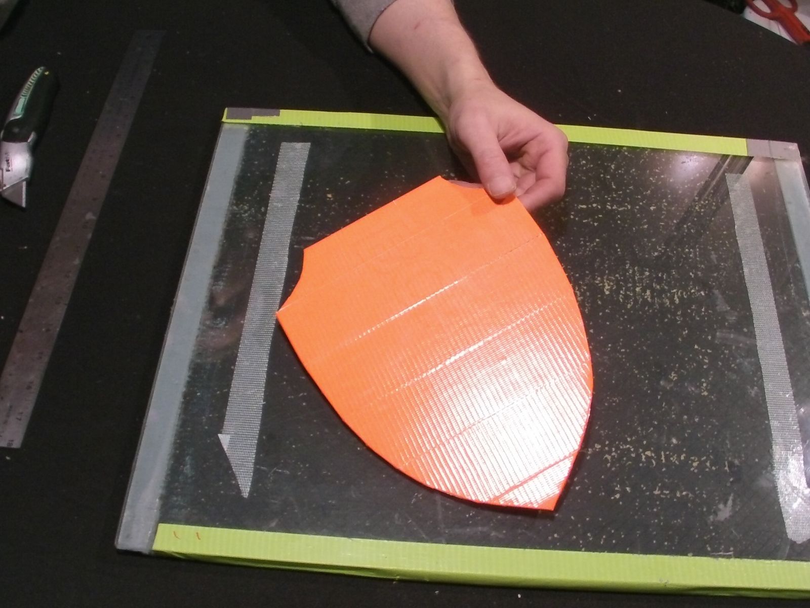 3D Cardboard & Duct Tape Deer Head Trophy With Template : 12 Steps ...