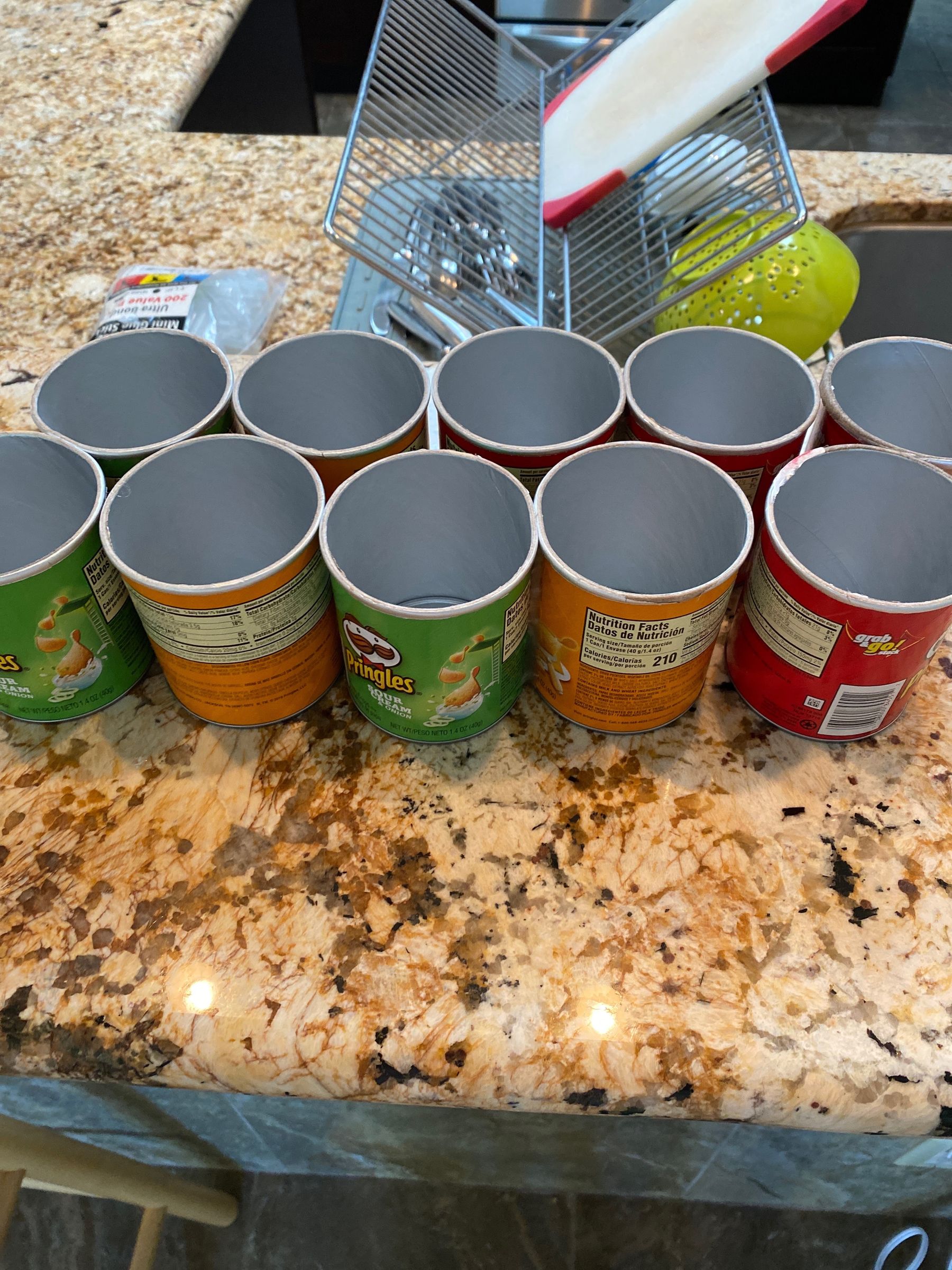 Pringles Can Storage Organizer for Desk or Wall : 8 Steps - Instructables