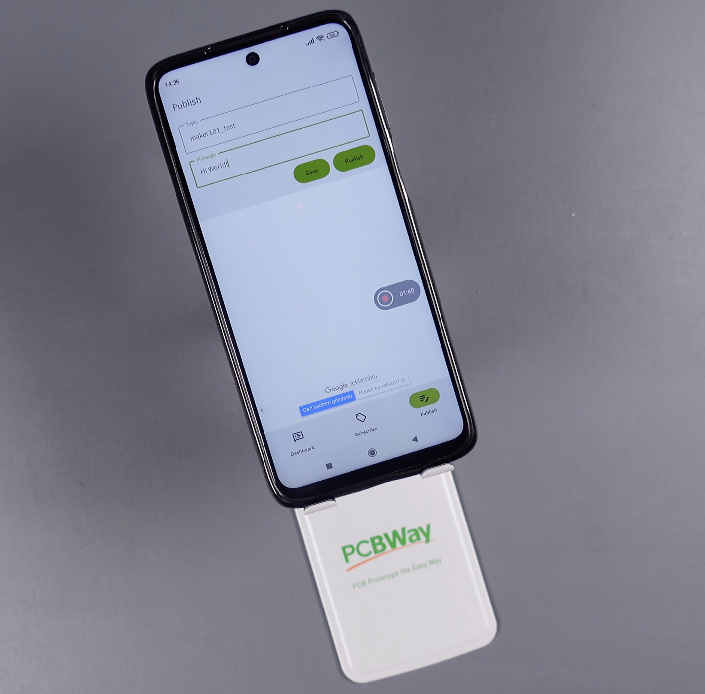 P10 LED Display WiFi Controller Board (ESP8266, MQTT) : 7 Steps (with ...