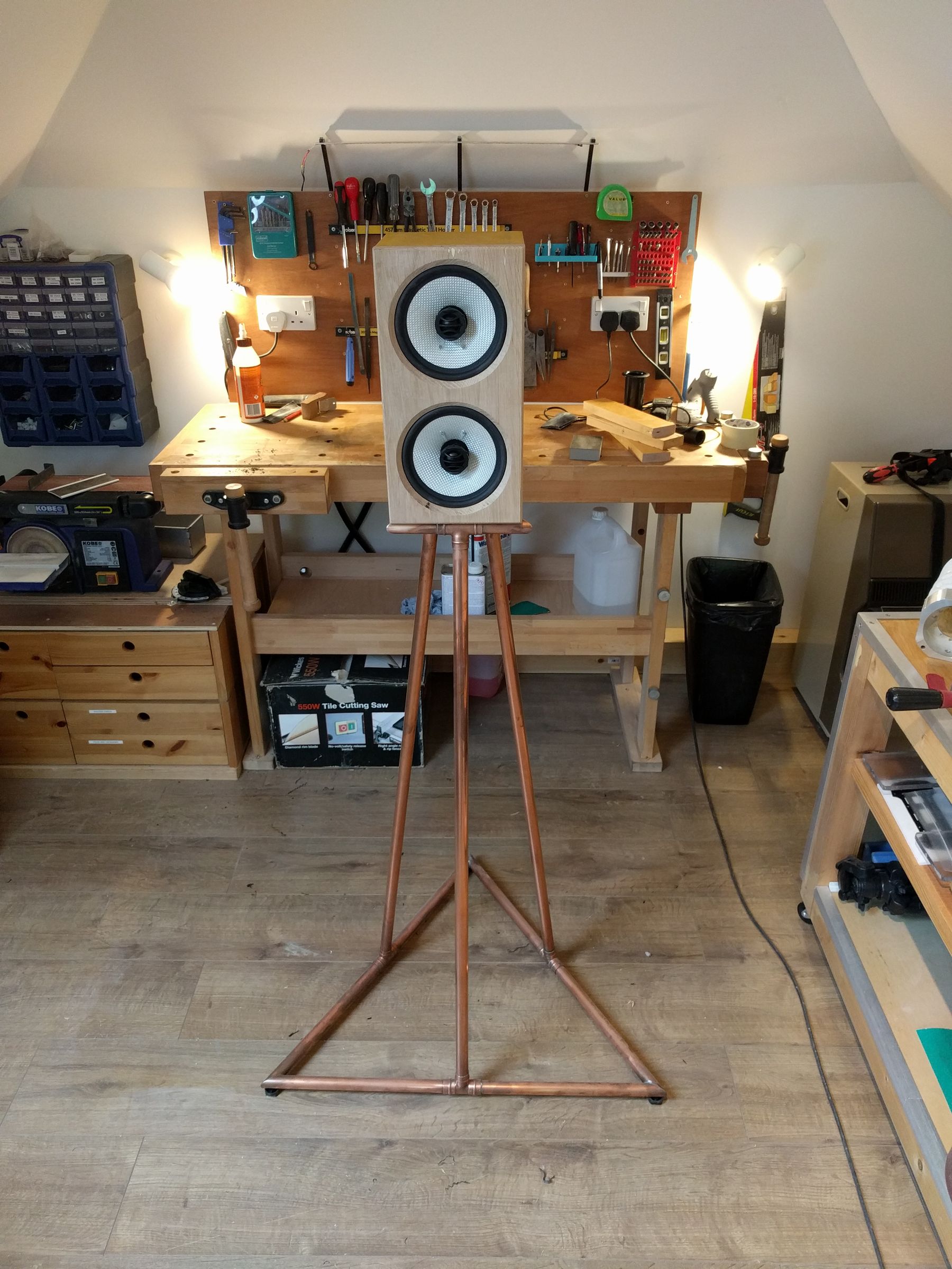 White Oak Faced Powerful Passive Speakers : 16 Steps (with Pictures ...