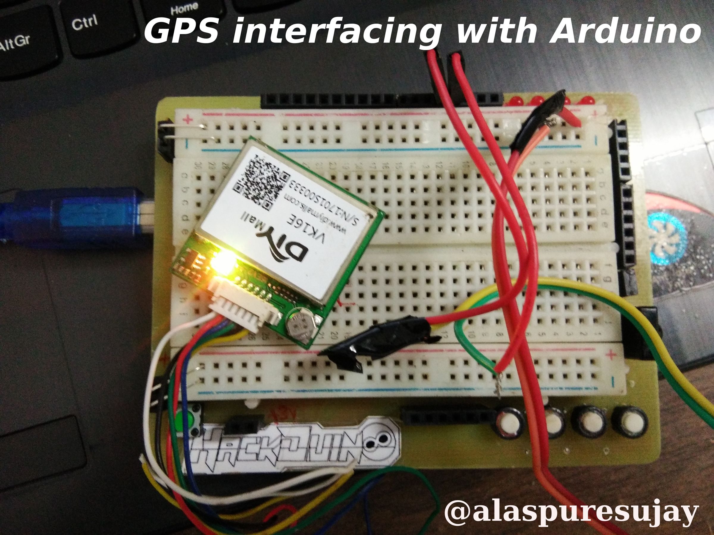 Connecting VK16E GPS With Arduino UNO : 3 Steps - Instructables