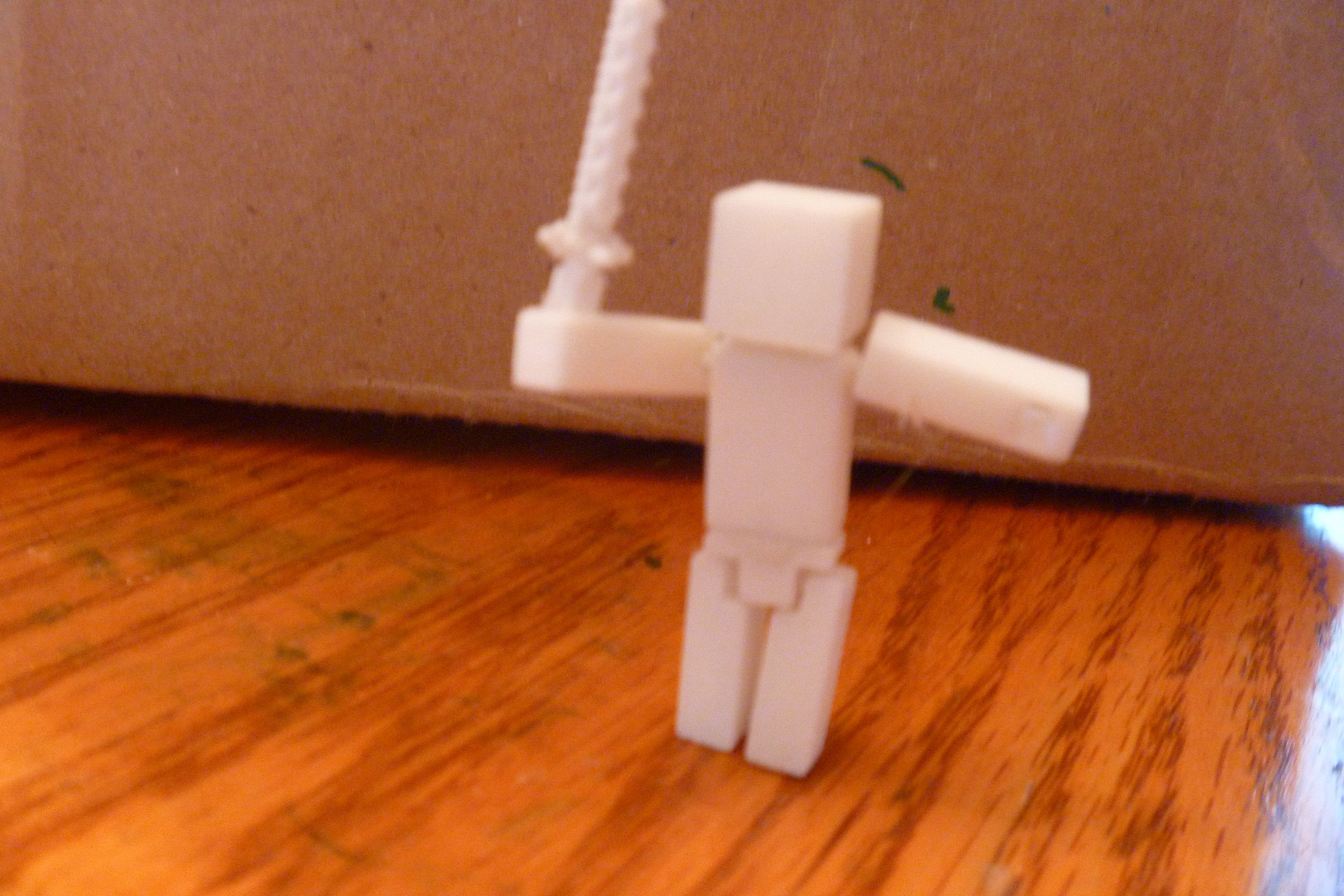 Mincraft Mini-figure V2 : 11 Steps - Instructables