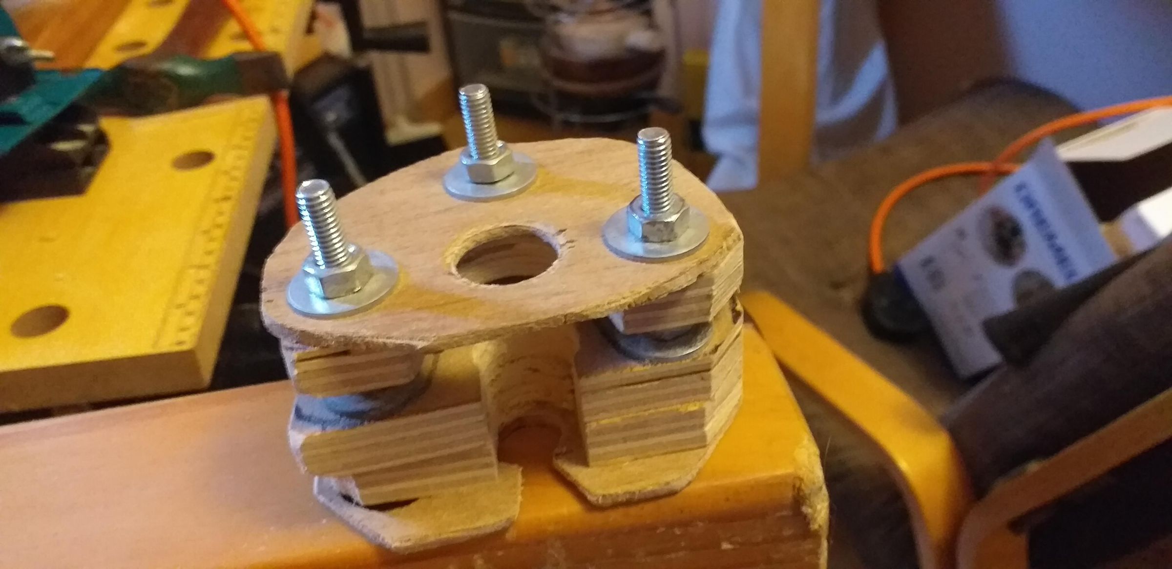 Wooden Precision Mini Router Base for Rotary Tool (with Cardboard ...