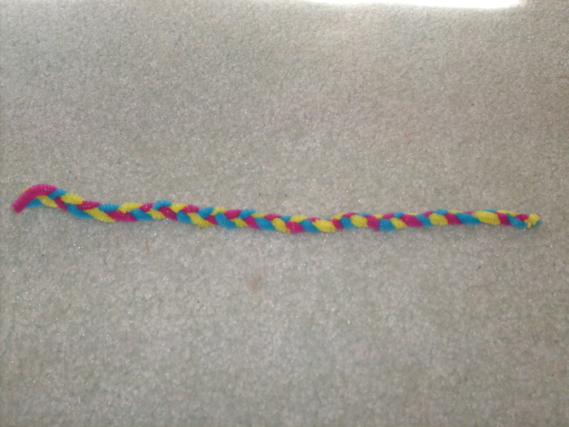 Pipecleaner Bracelet : 4 Steps - Instructables