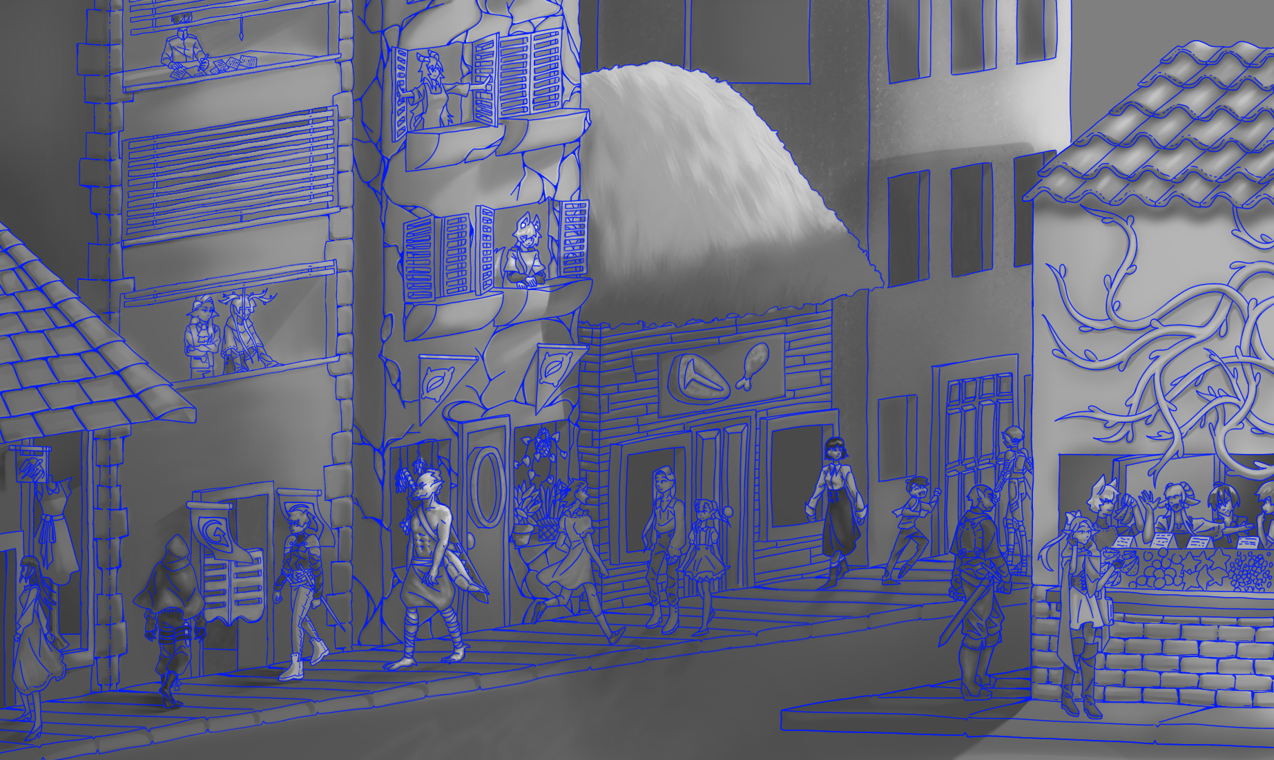 How I Make Complicated Scenes W/ Tips! : 8 Steps - Instructables