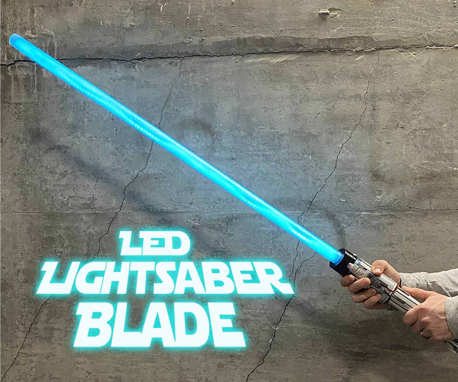 Use the Force and Make Your Own Lightsaber (Blade) : 9 Steps (with ...