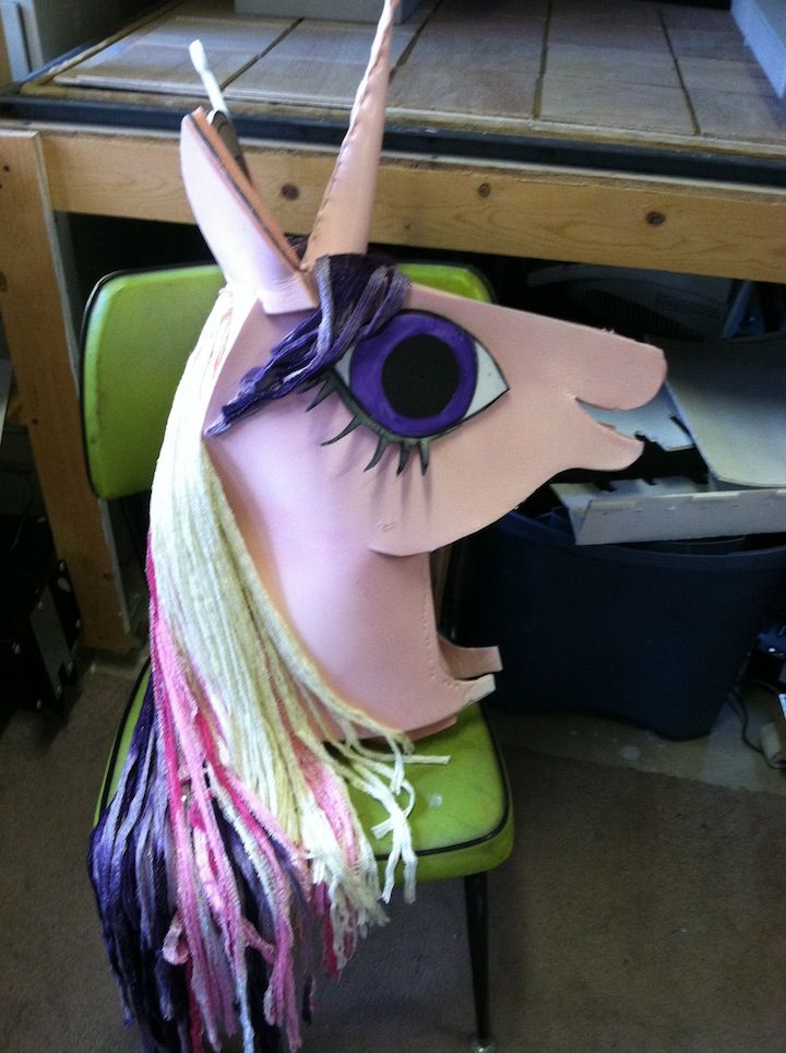 My Little Pony Costume Head : 7 Steps - Instructables
