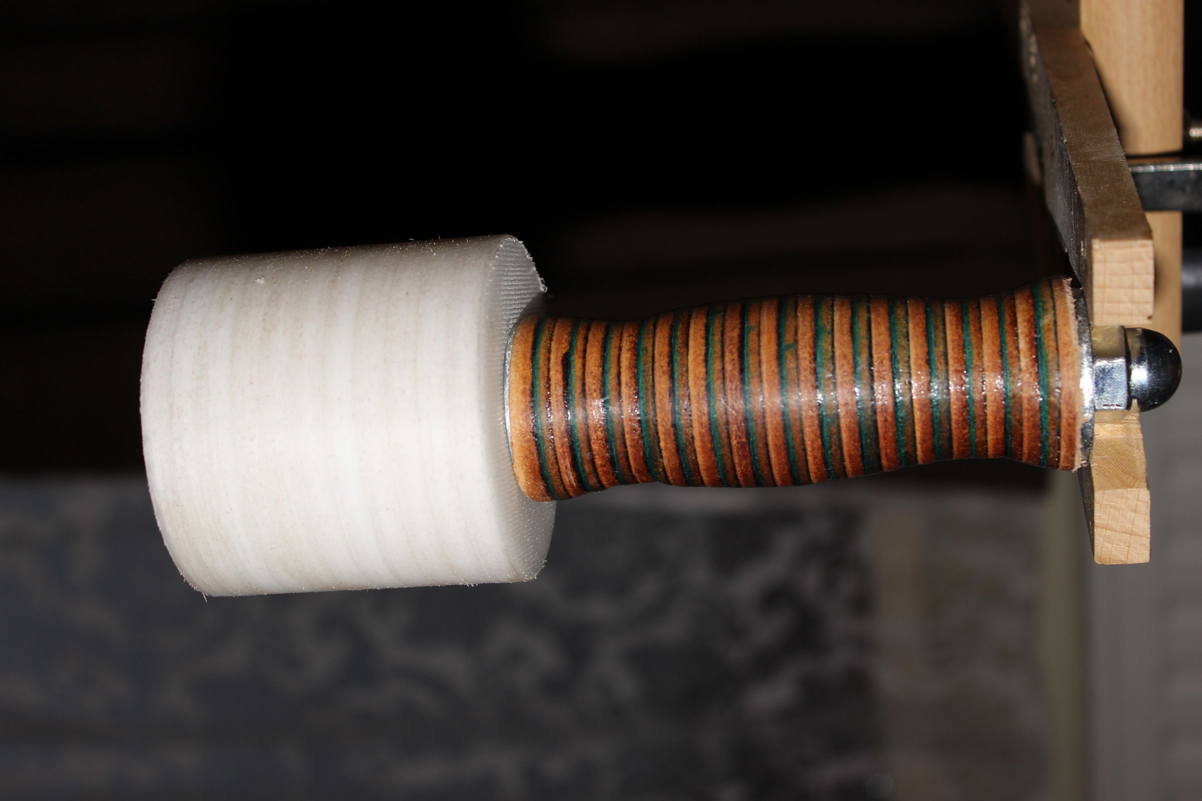 $ 5 Mallet OR How to Make a Leather Handle : 9 Steps (with Pictures ...