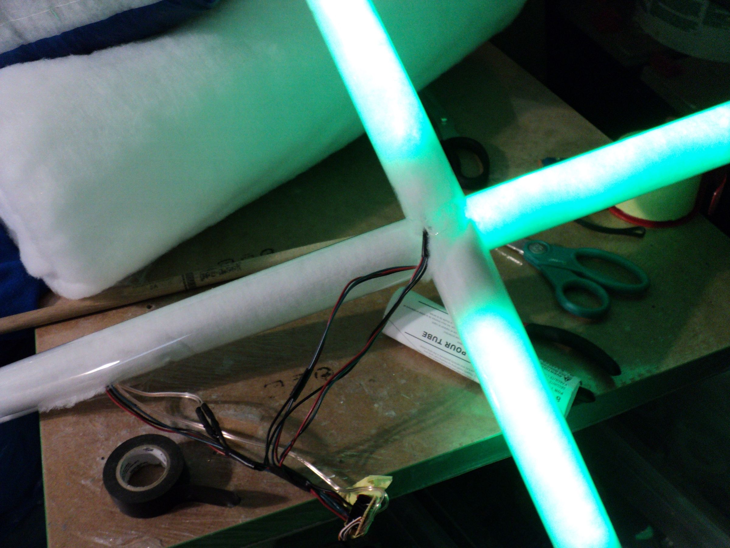 Star Wars Crossguard Neopixel Lightsaber : 5 Steps (with Pictures ...