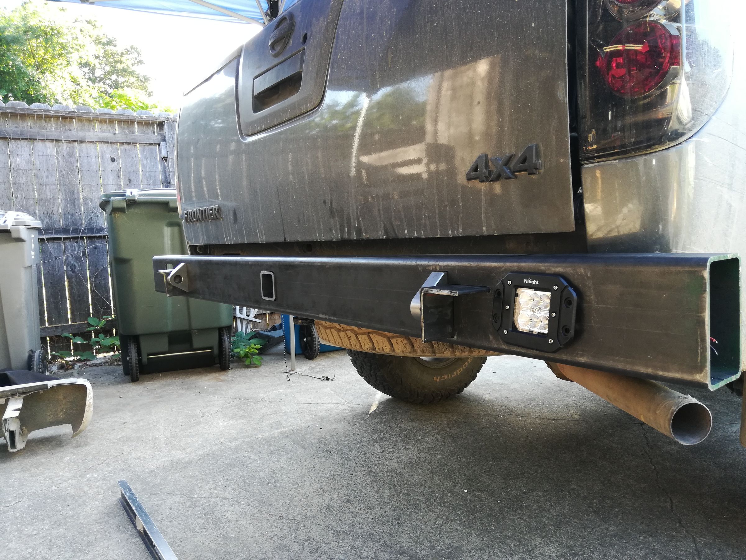 Custom Off Road Rear Bumper With Hitch : 6 Steps (with Pictures ...