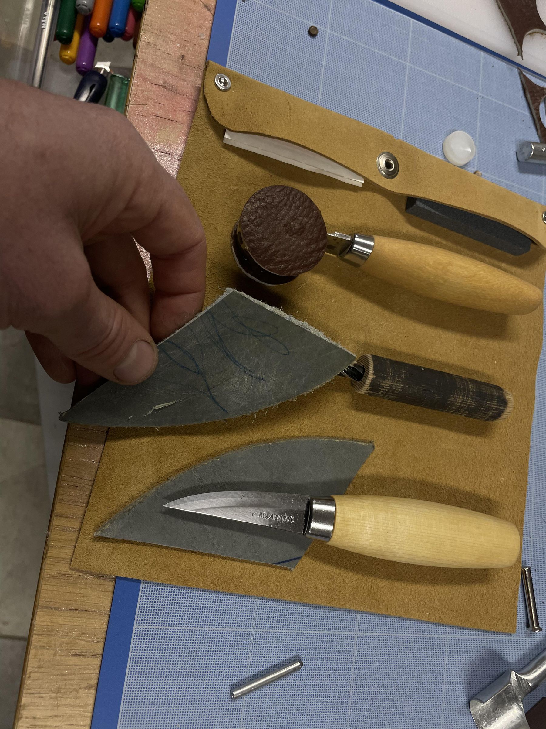 Woodcarving Tool Roll Up : 10 Steps (with Pictures) - Instructables