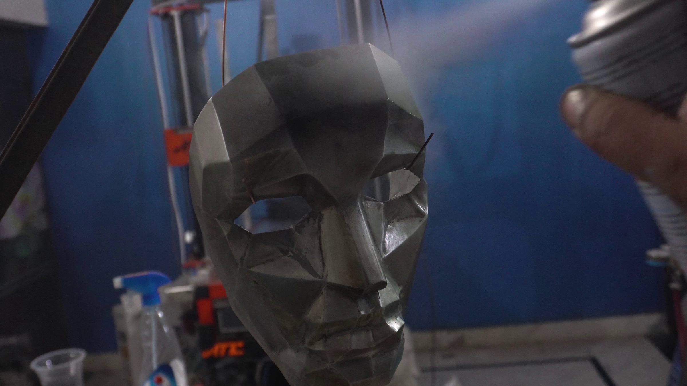 Sheet Metal Front Man Mask : 10 Steps (with Pictures) - Instructables