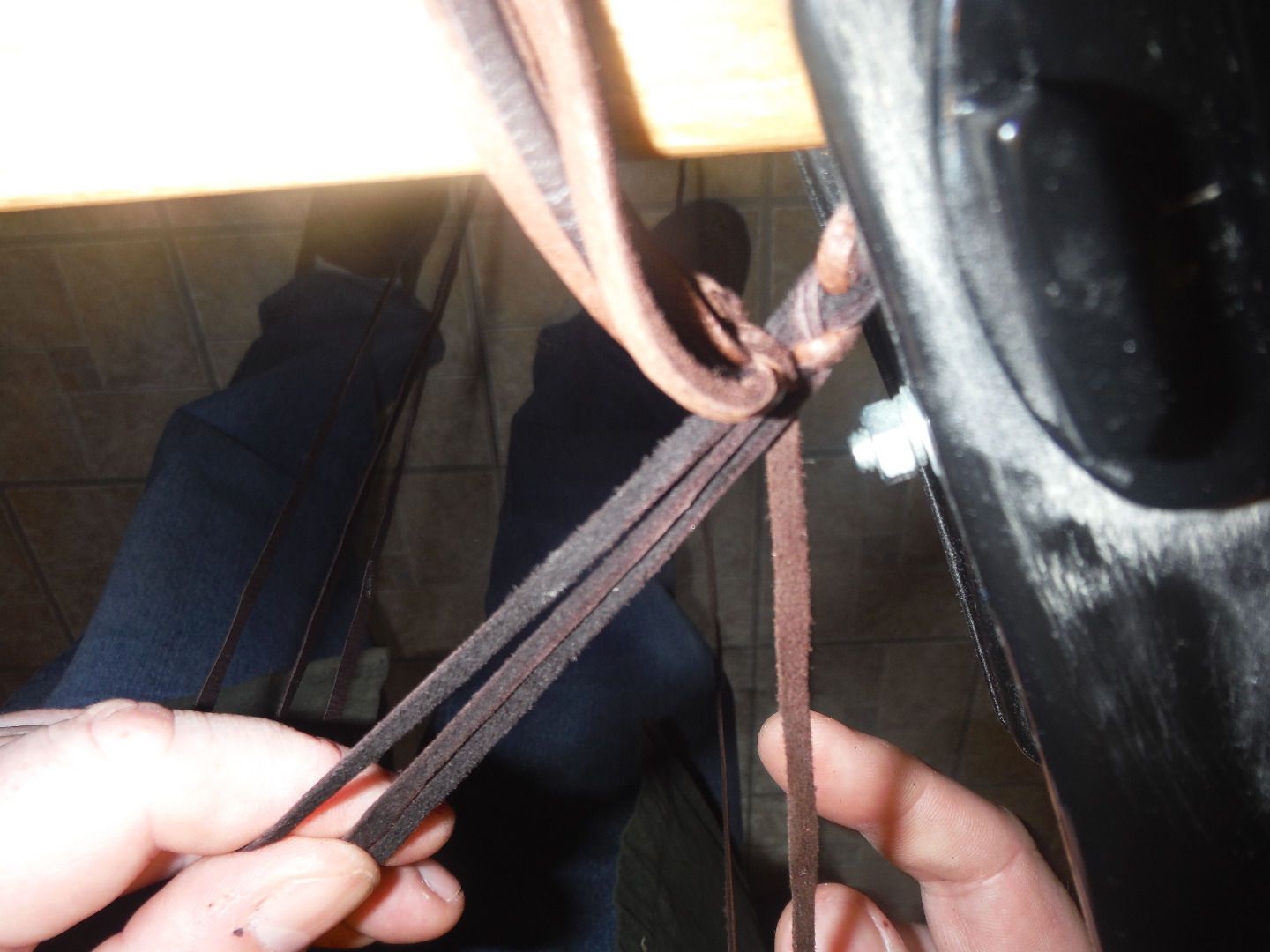 Aztec Split Pouch Sport/Hunting Stone Sling : 9 Steps (with Pictures ...