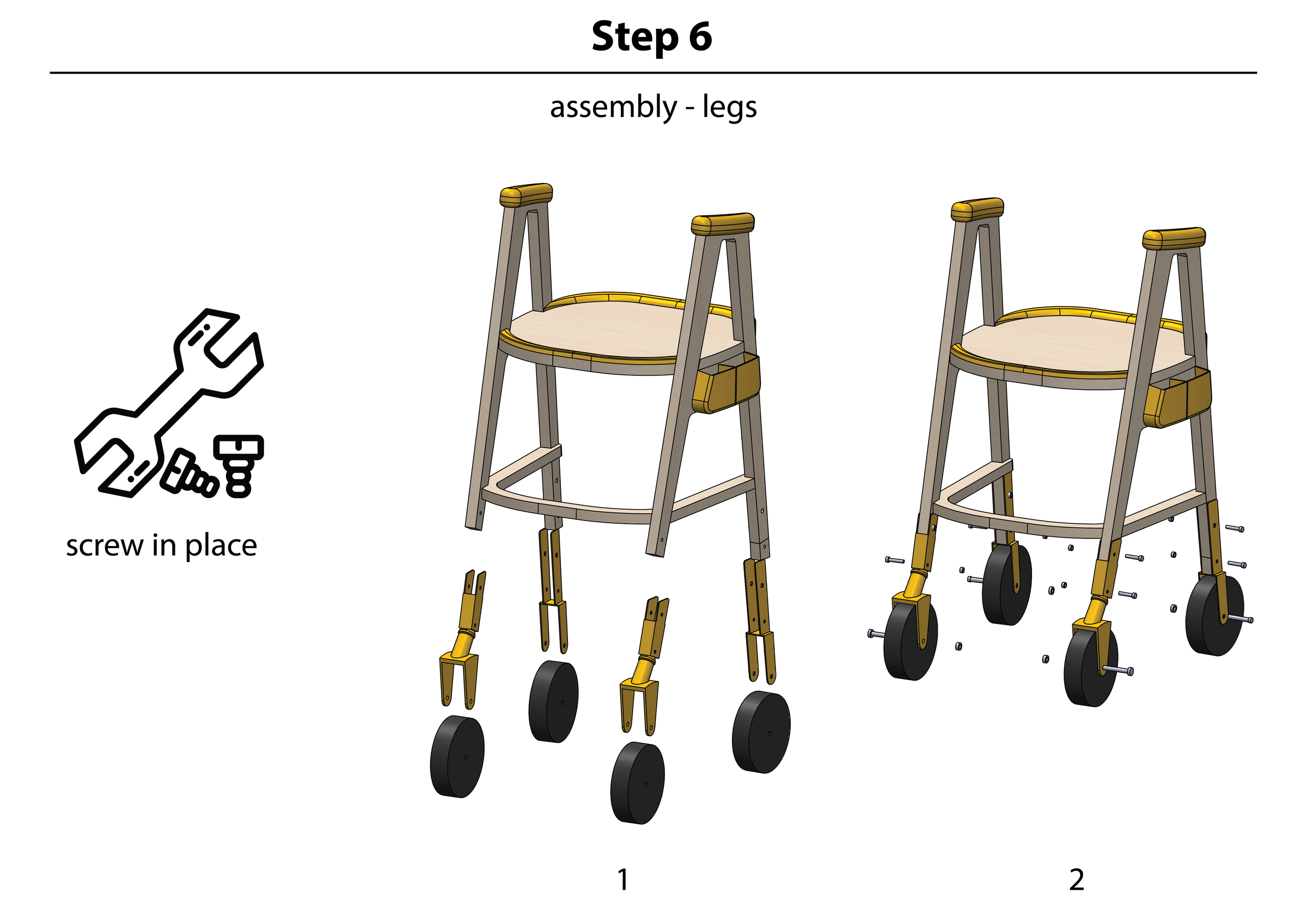 Rollator for Tamara : 7 Steps - Instructables