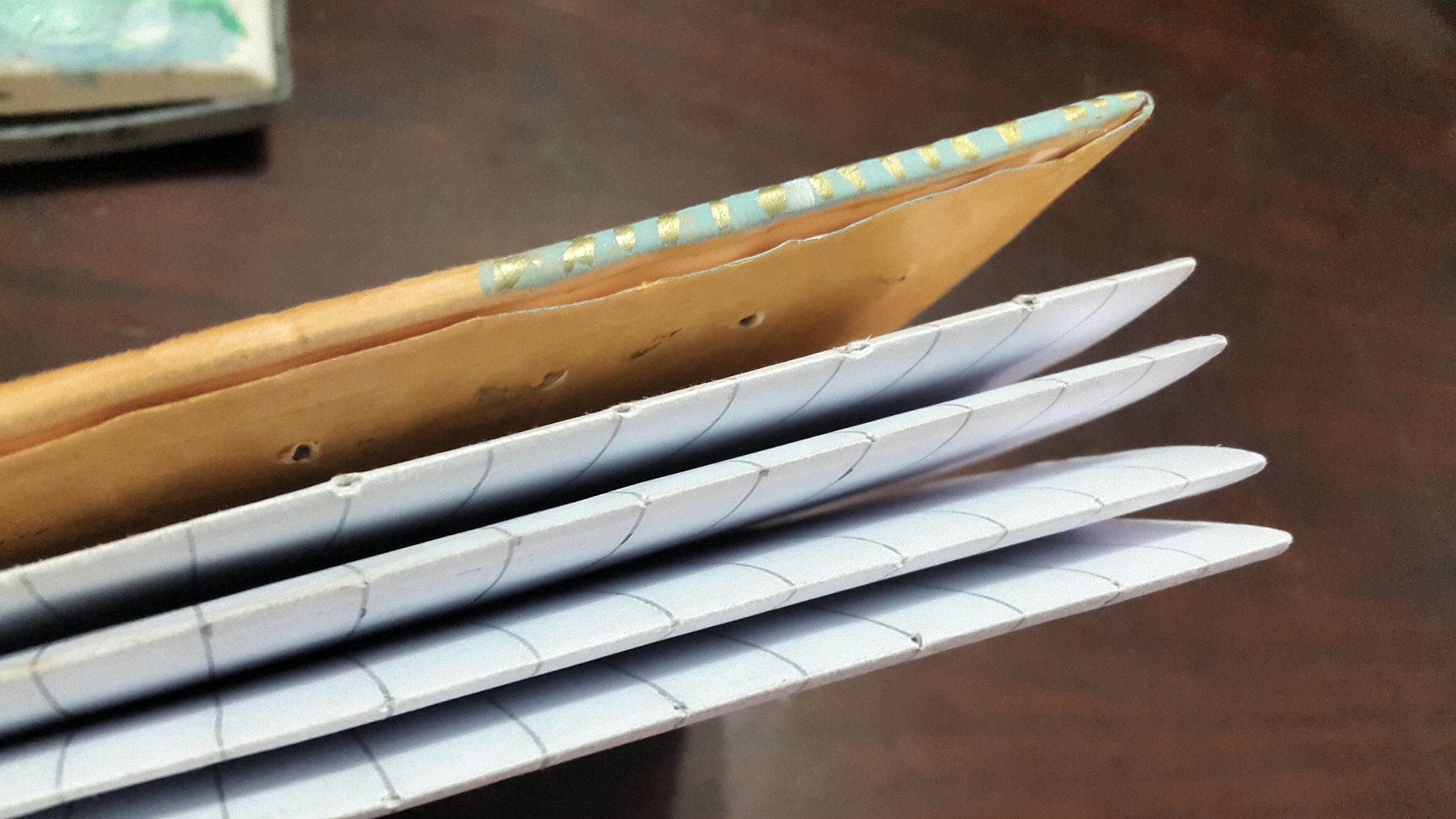 DIY Coptic Stitch Bound Notebook : 9 Steps (with Pictures) - Instructables