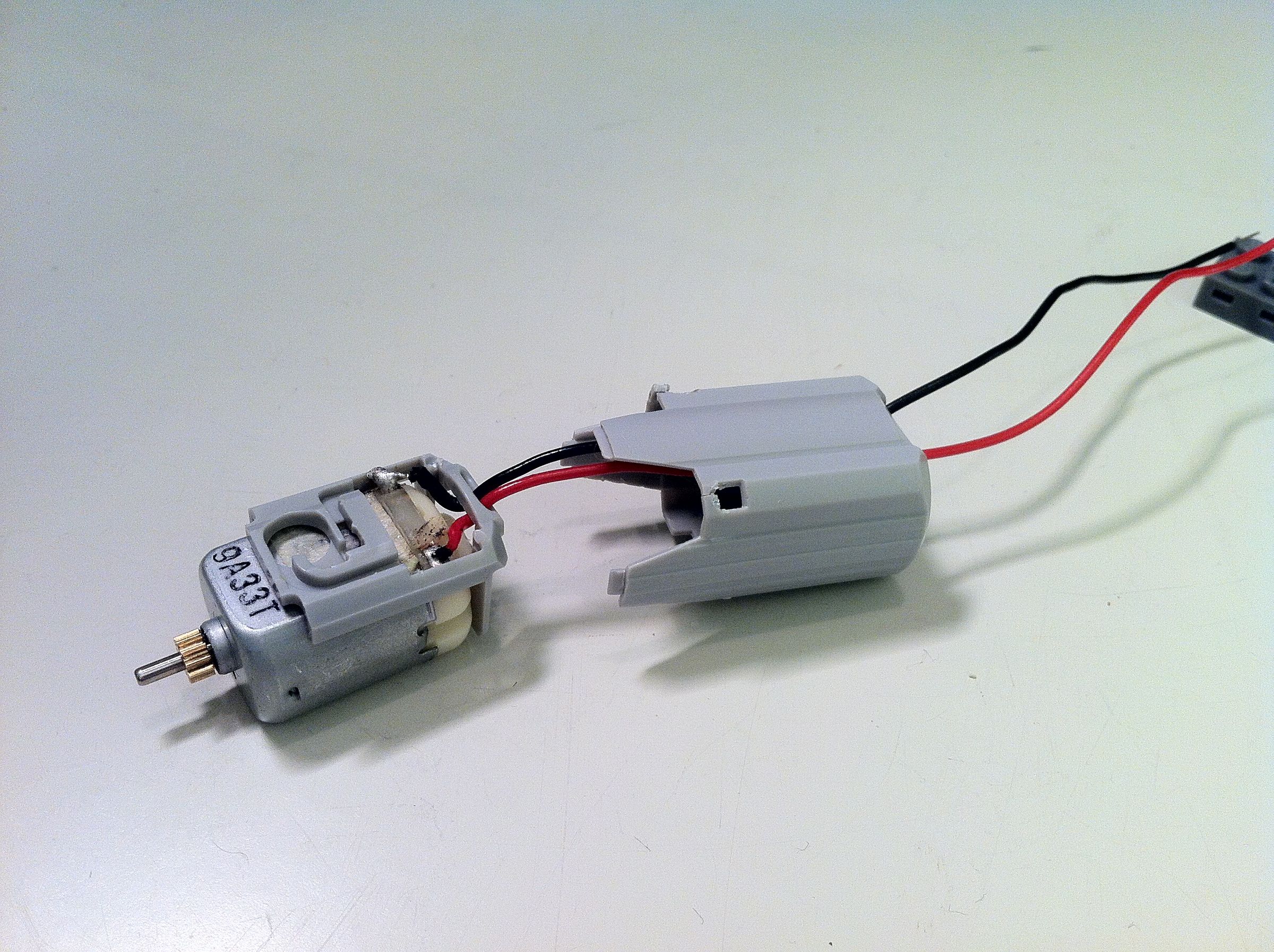 Change LEGO Power Functions Motor Wiring - Arduino : 8 Steps ...