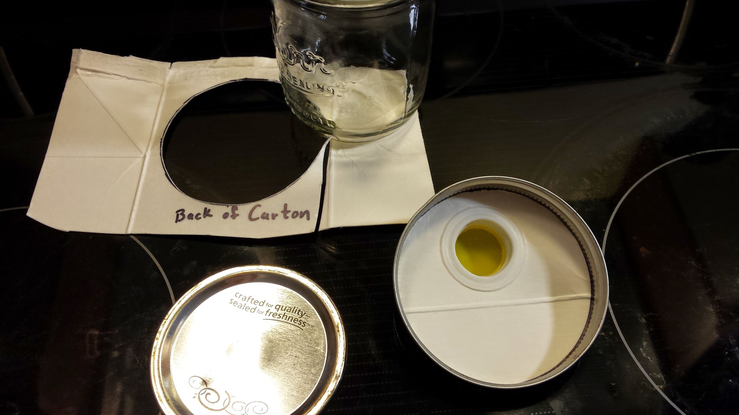 Pourable Mason Jar for Storage : 5 Steps - Instructables