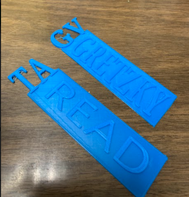 3D Printed Custom Bookmark - Instructables