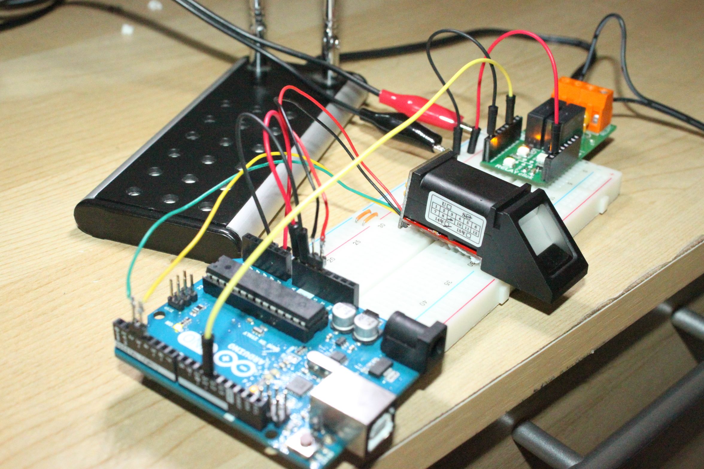 Biometrics Controlled LED Desk Lamp : 4 Steps - Instructables