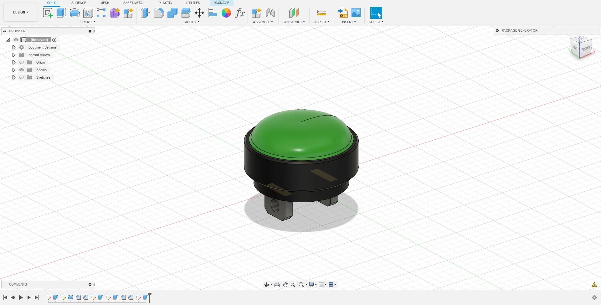 How to Design a Button Box Housing With Schematic and PCB : 7 Steps ...