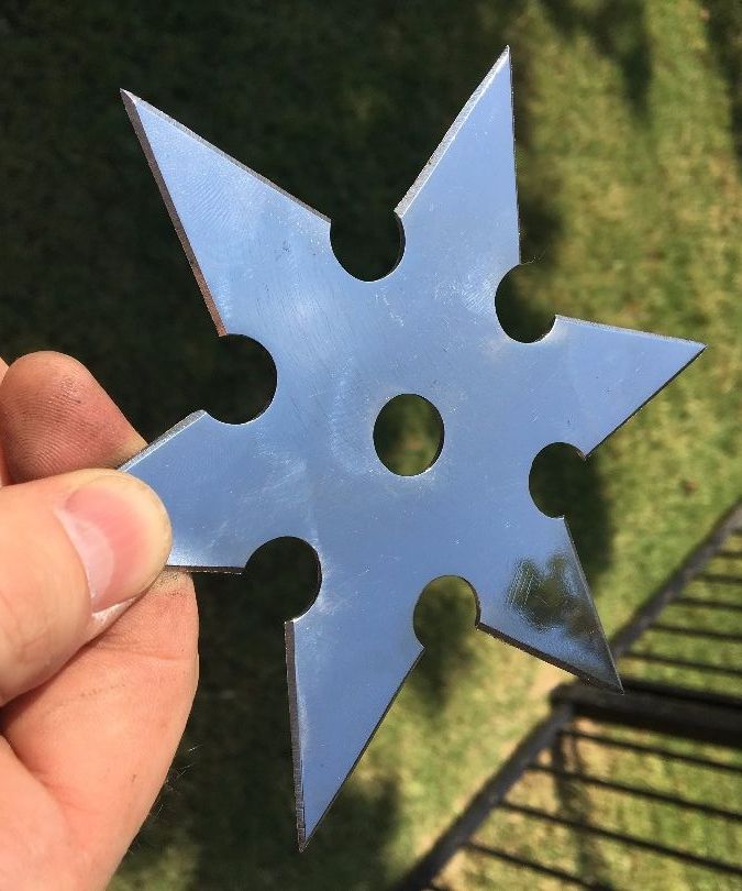 Ninja Star : 9 Steps (with Pictures) - Instructables