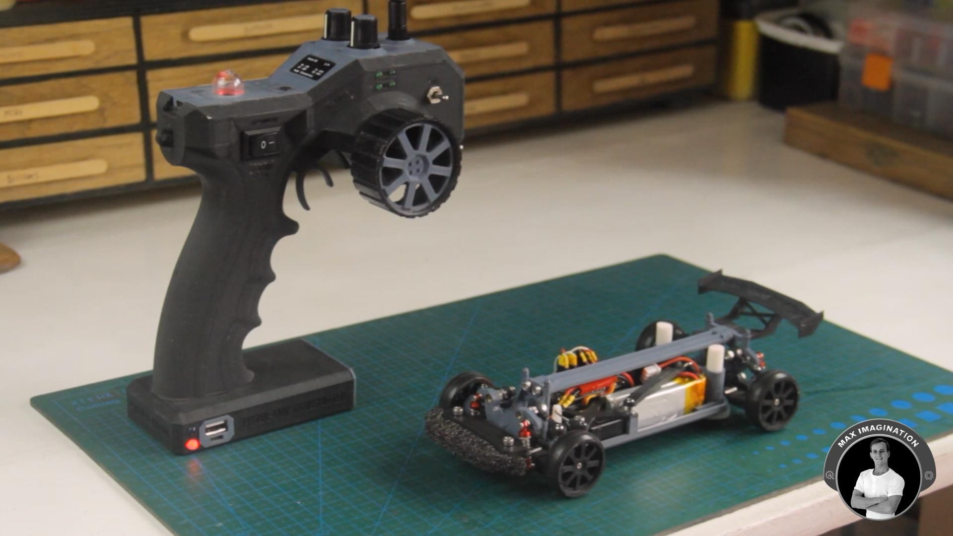 Build a 3D Printed Arduino RC Drift Car With Smoke Effect! : 28 Steps ...