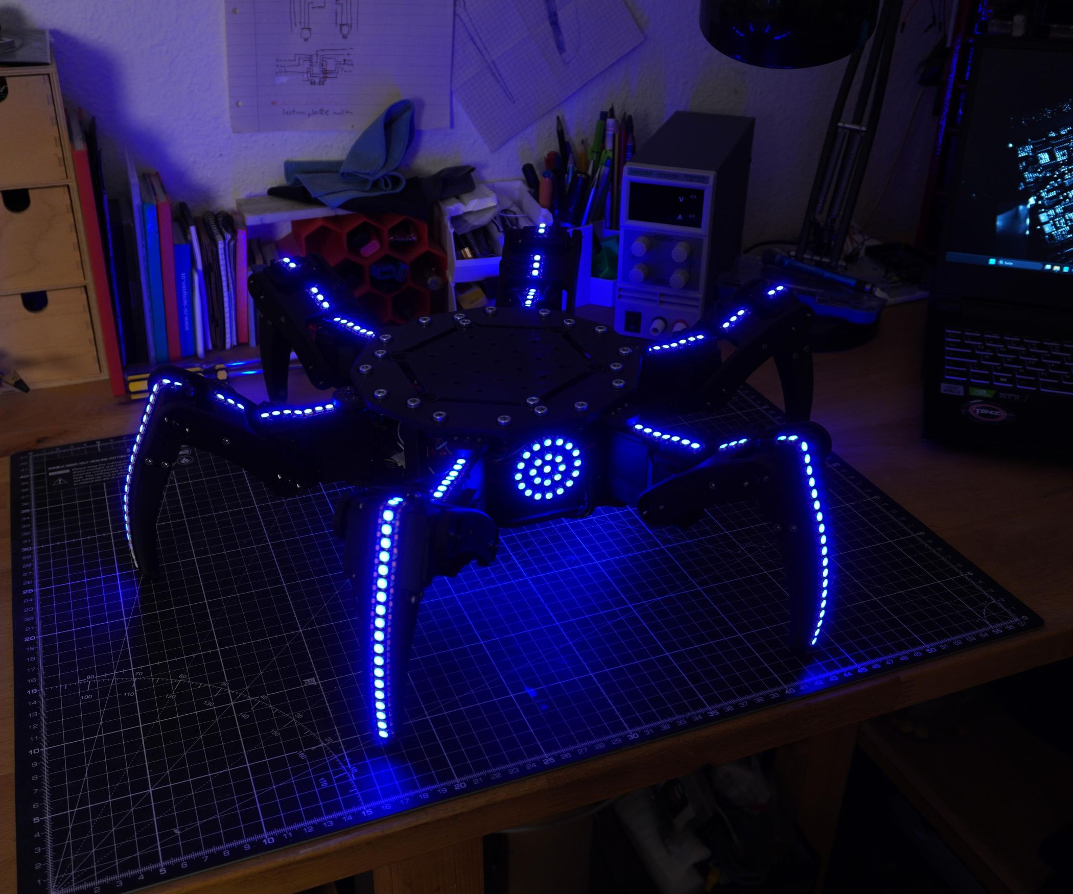 3D Printed Hexapod : 7 Steps (with Pictures) - Instructables